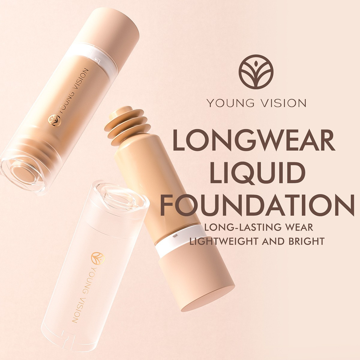 water based liquid foundation – full coverage lightweight - Temu