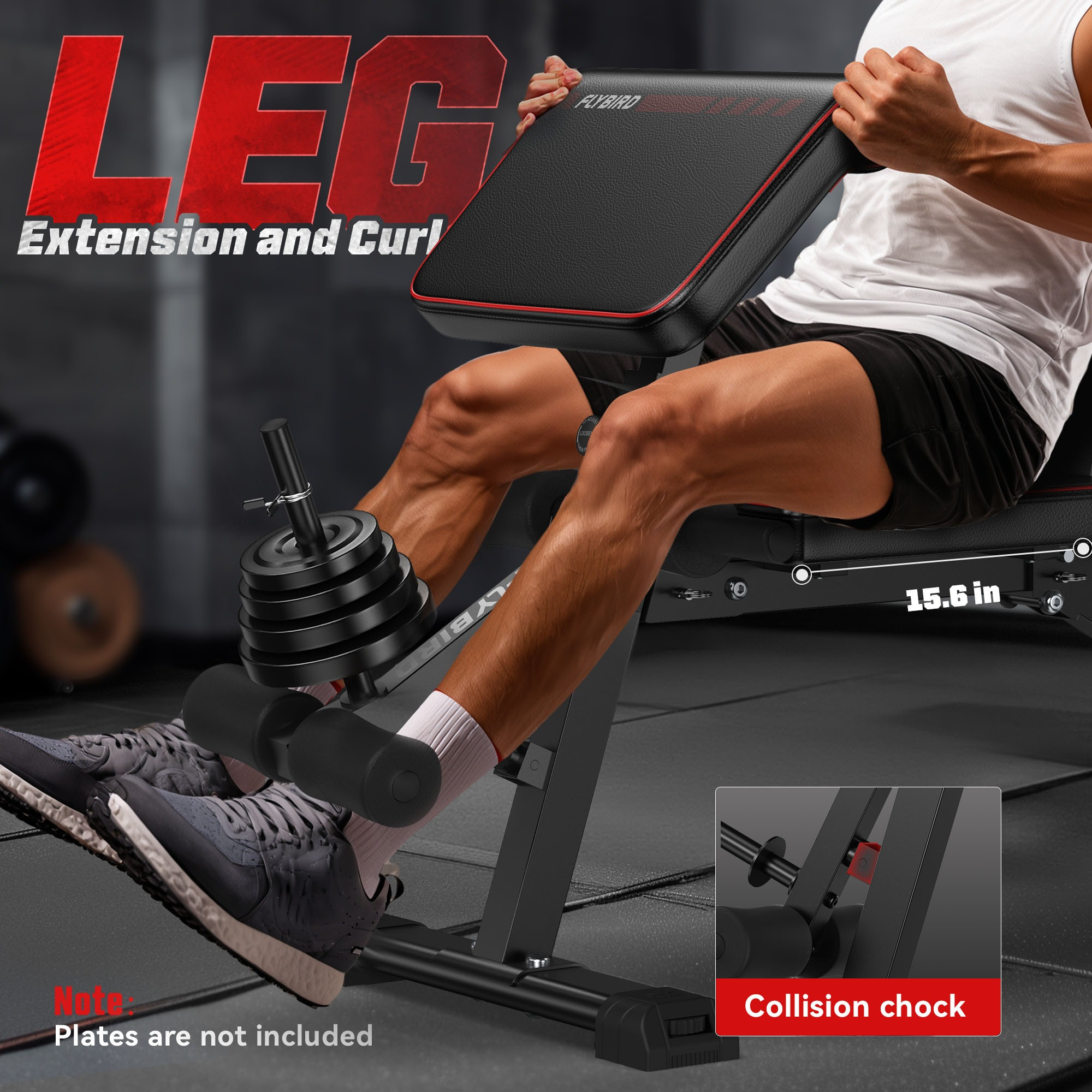 800lbs Weight Capacity Home Gym Weight Bench Leg - Temu