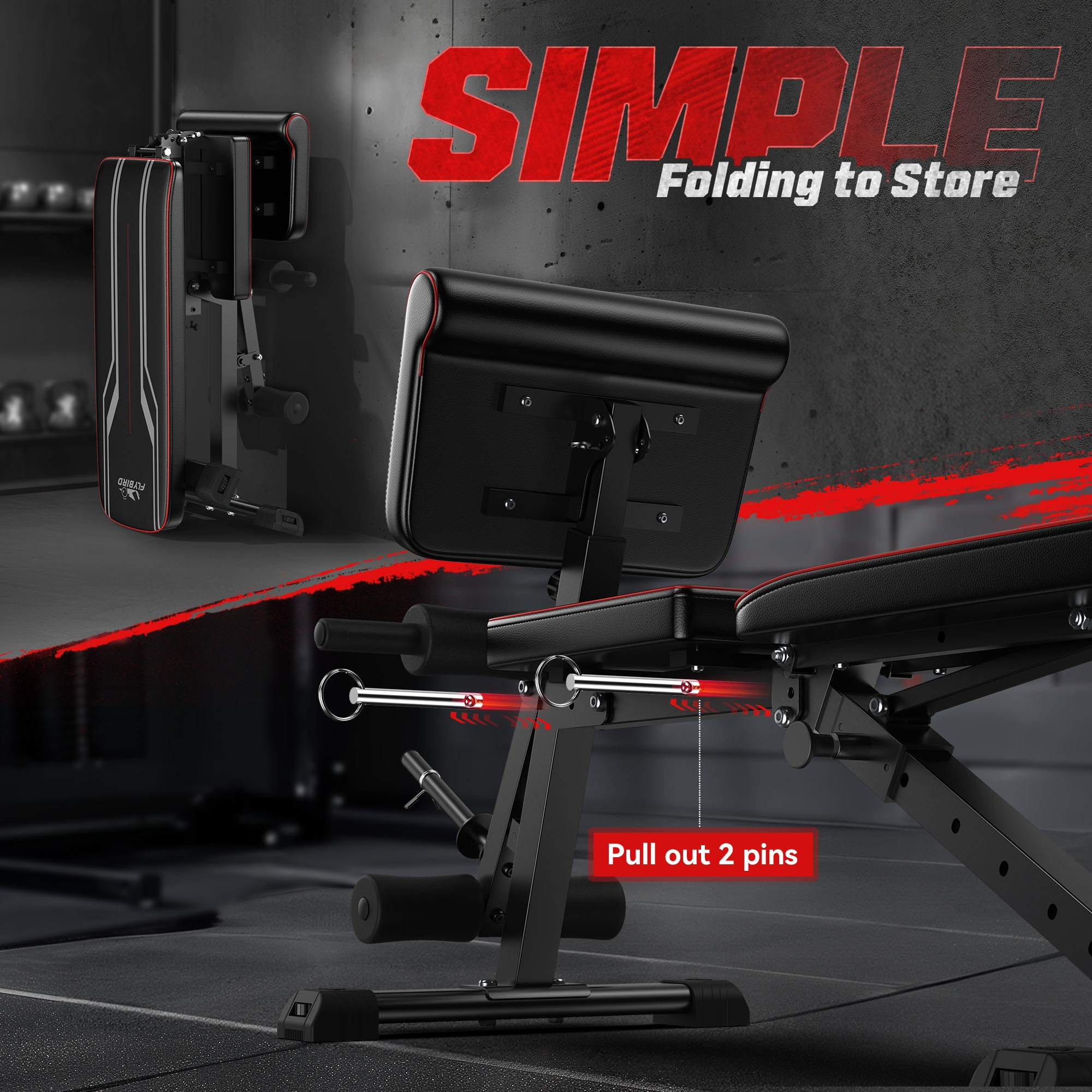 800lbs Weight Capacity Home Gym Weight Bench Leg - Temu