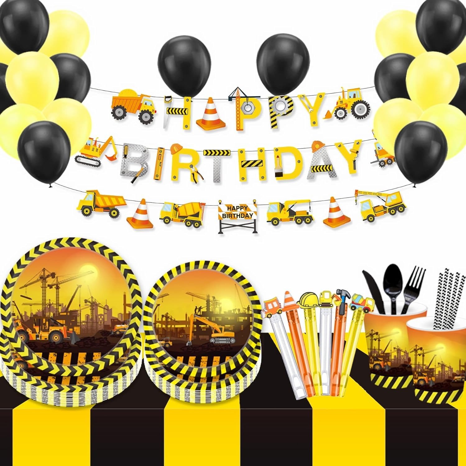 construction mini bubble boys girls construction theme - Temu