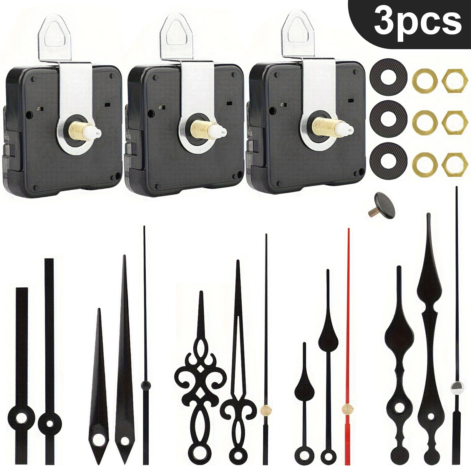 12 inch clock hands and motor sold on Temu United States