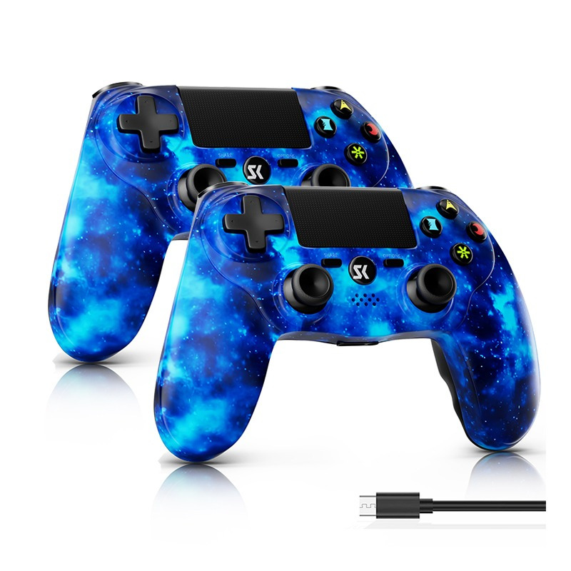 Game Controller Ps4 Dual Vibration Controller Compatible - Temu