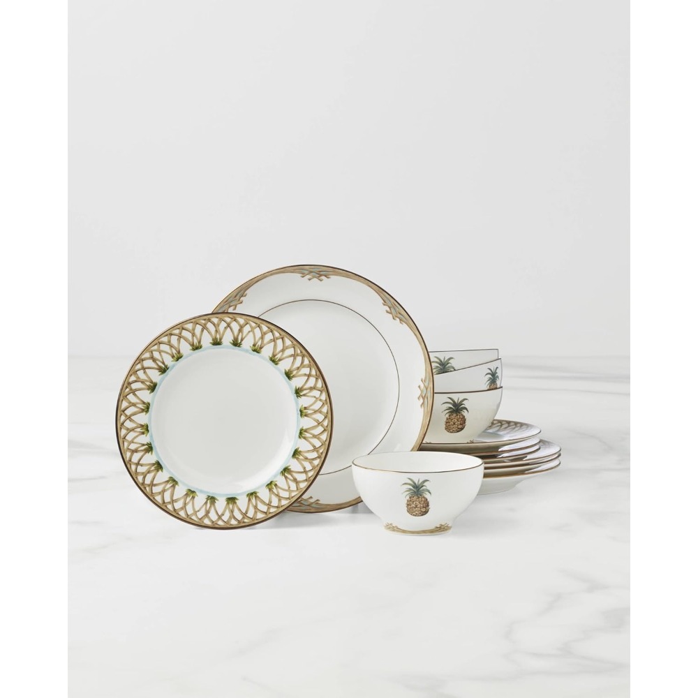 british colonial bamboo piece dinnerware set 12 count - Temu