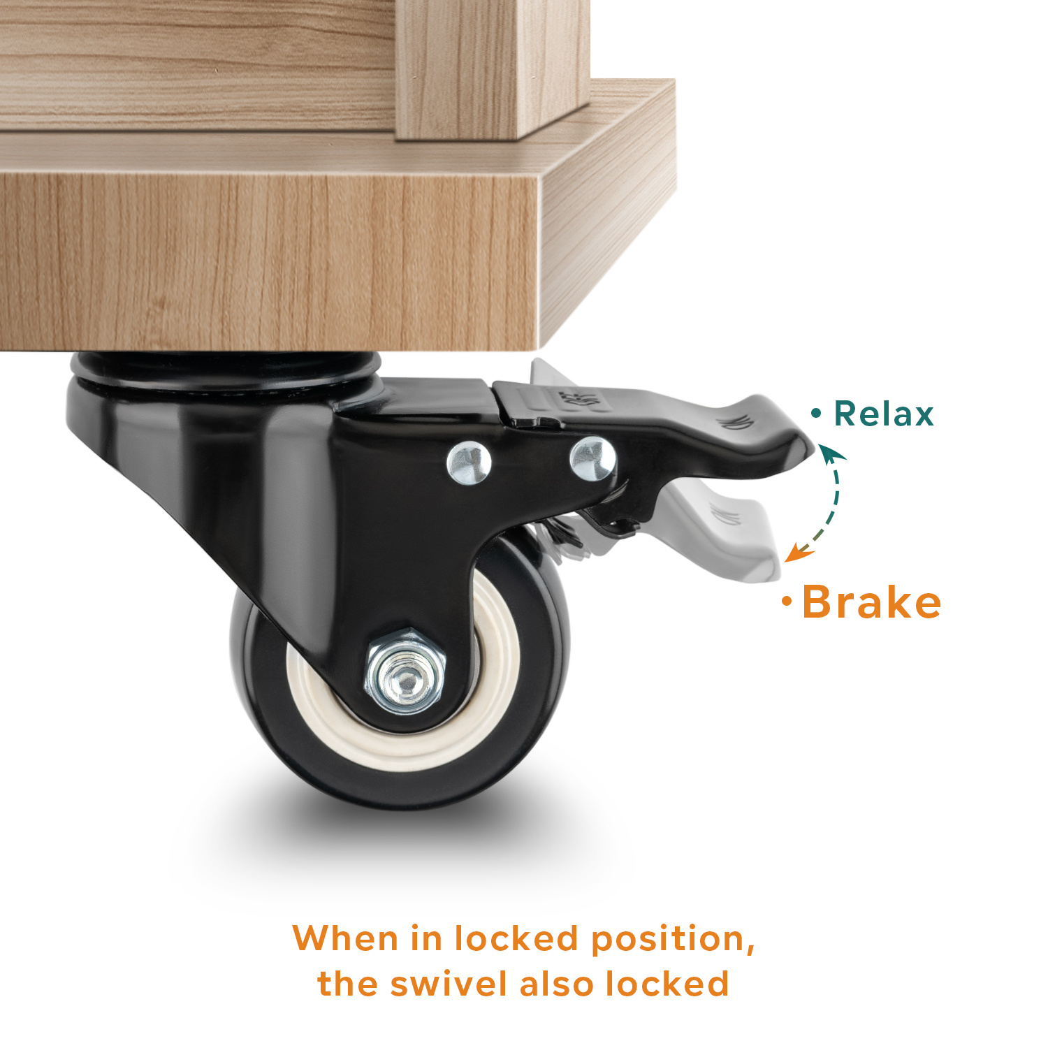 Caster Wheels Caster Heavy Duty Polyvinyl Chloride - Temu