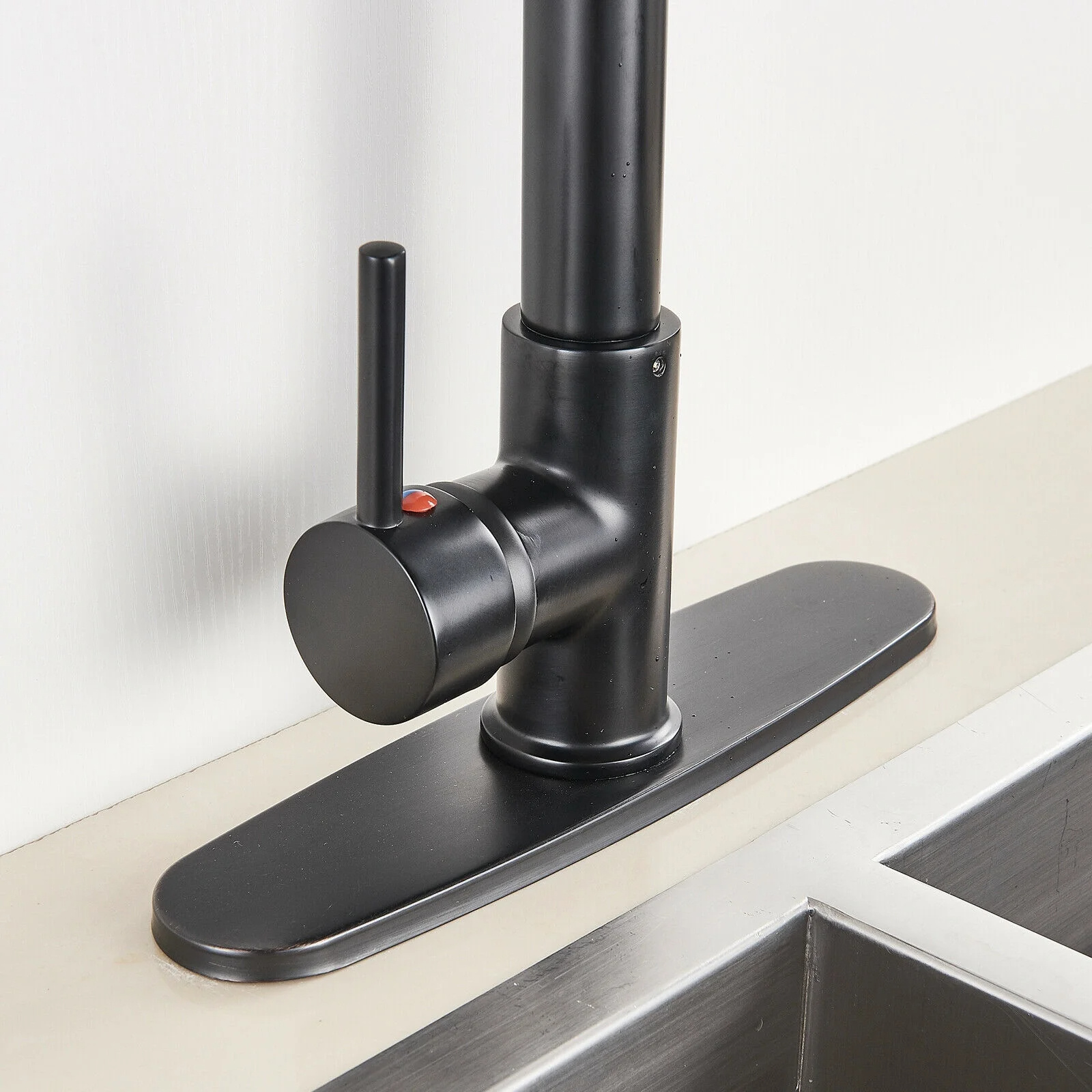 matte blackkitchen faucets pull sprayer commercial stainless - Temu