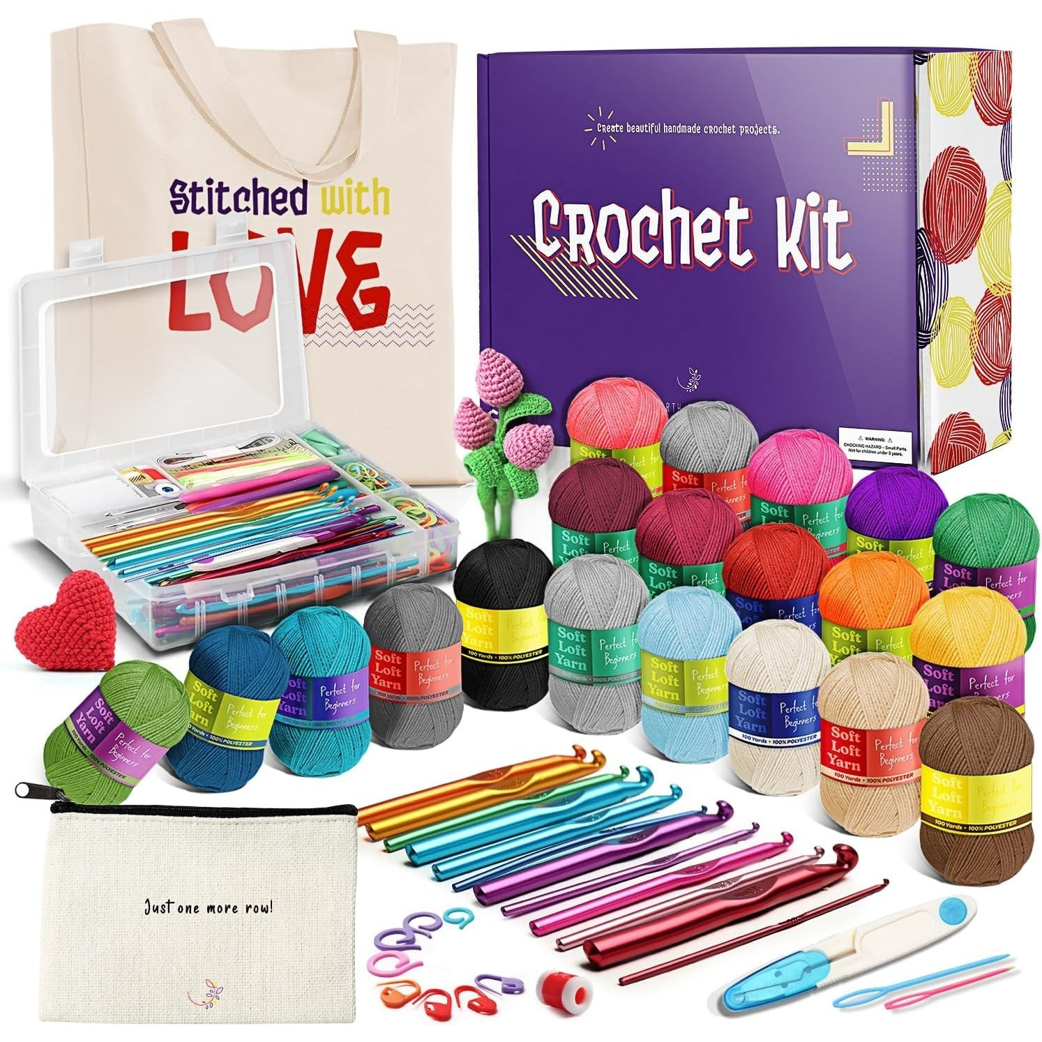 crochet for beginners sold on Temu United States