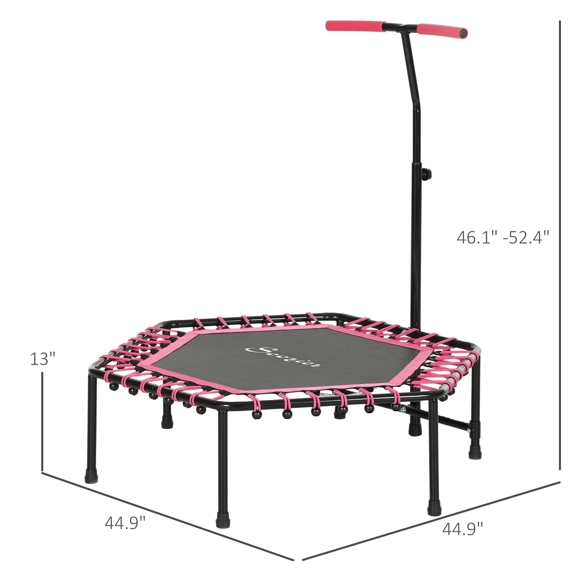 Rebounder Trampoline Adults Mini Trampoline Indoor - Temu