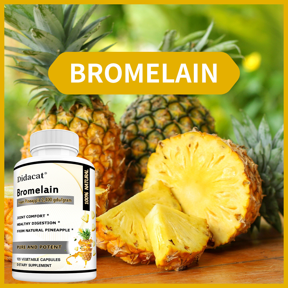 bromelain capsules 500 mg per serving supports joint - Temu