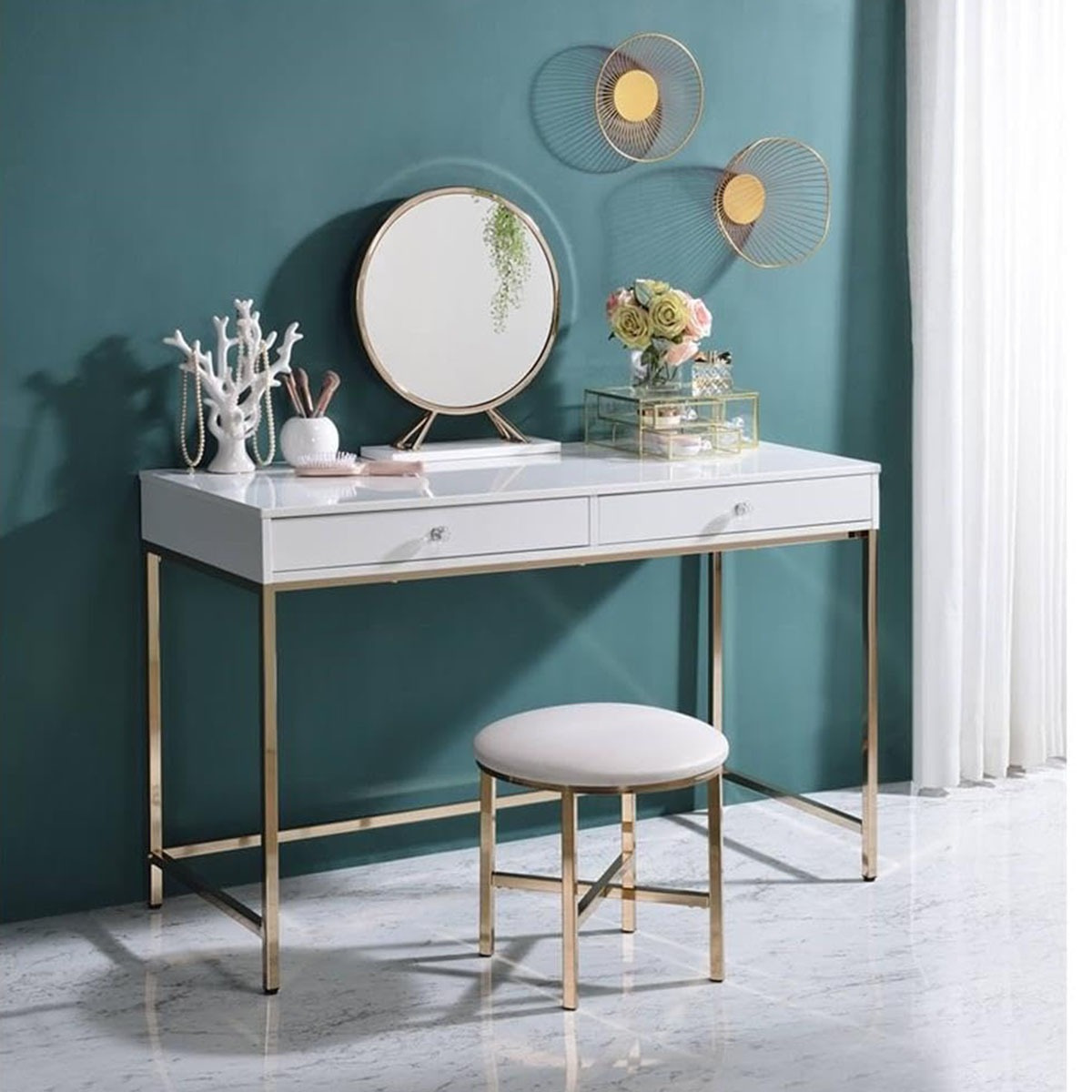 writing desk rectangular writing desk office desk vanity - Temu