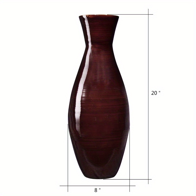 Lowest In Whole Network Brown Bamboo Pitcher Elegant - Temu