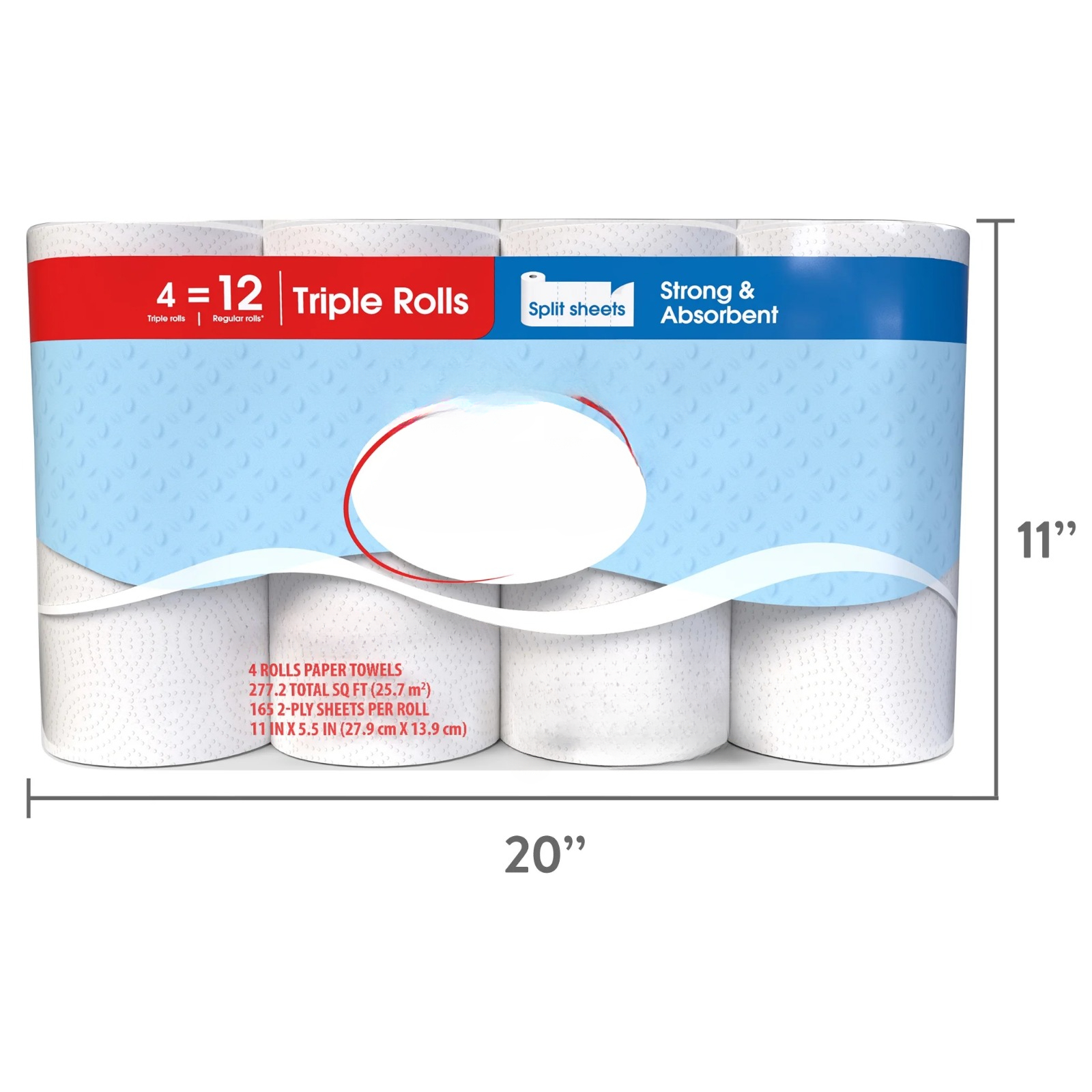 Paper Towels 4 Triple Rolls 2 ply Per Roll - Temu