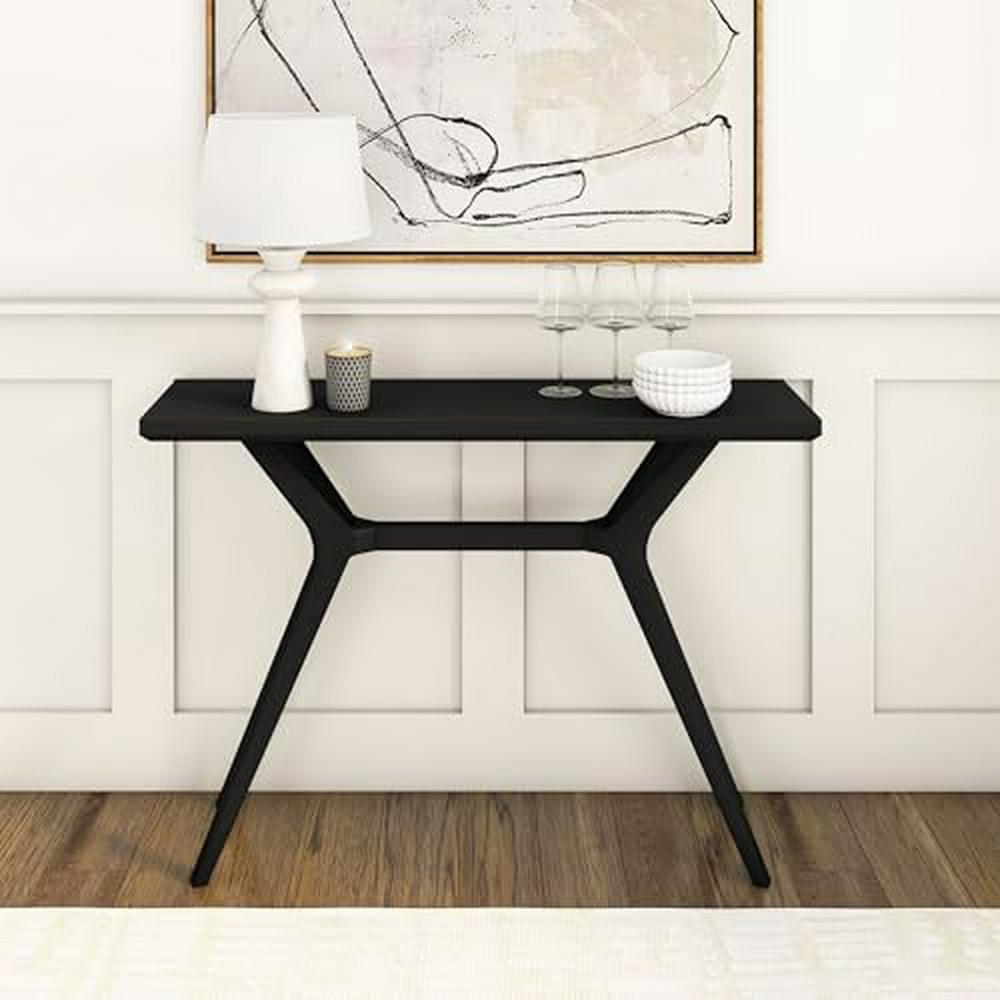 Console Table Solid Wood Modern Sofa Table Narrow - Temu