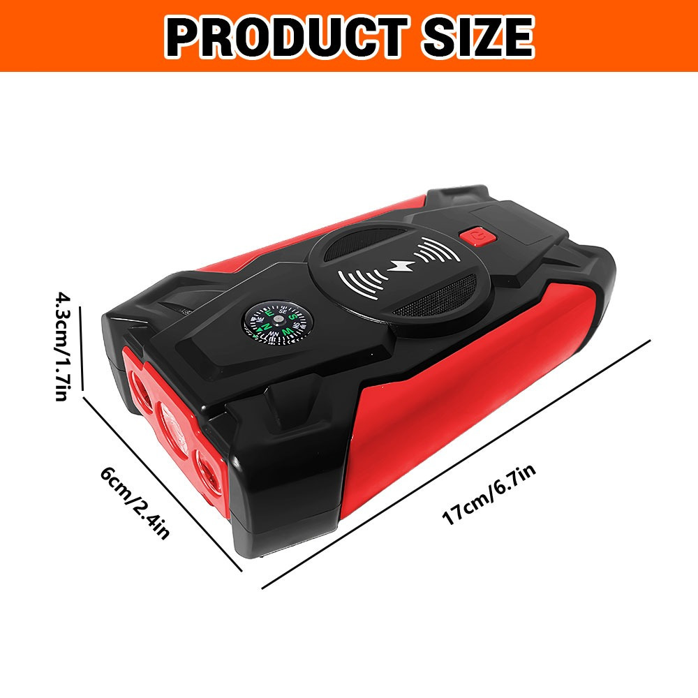 1pc portable 39800 mah car charger emergency power supply for mobile ...