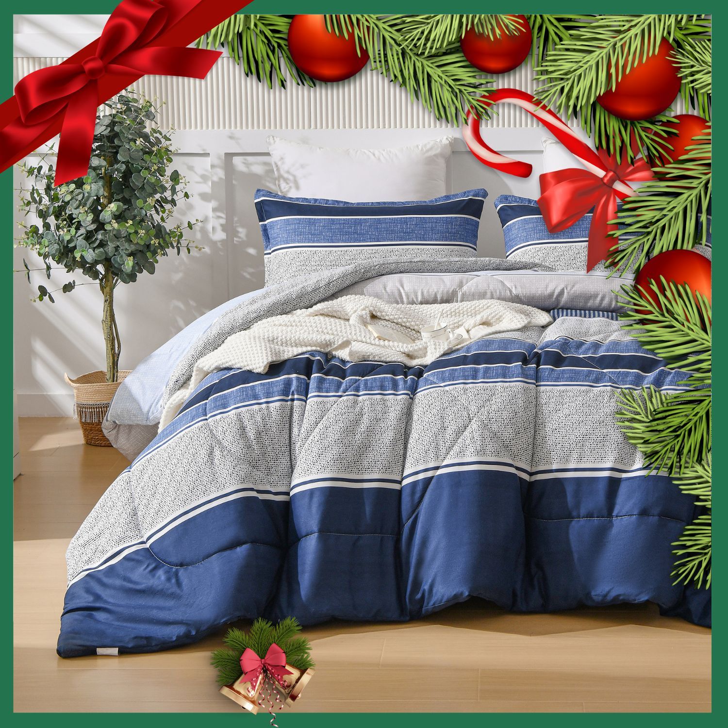 set breathable quilted style bedding set - Temu