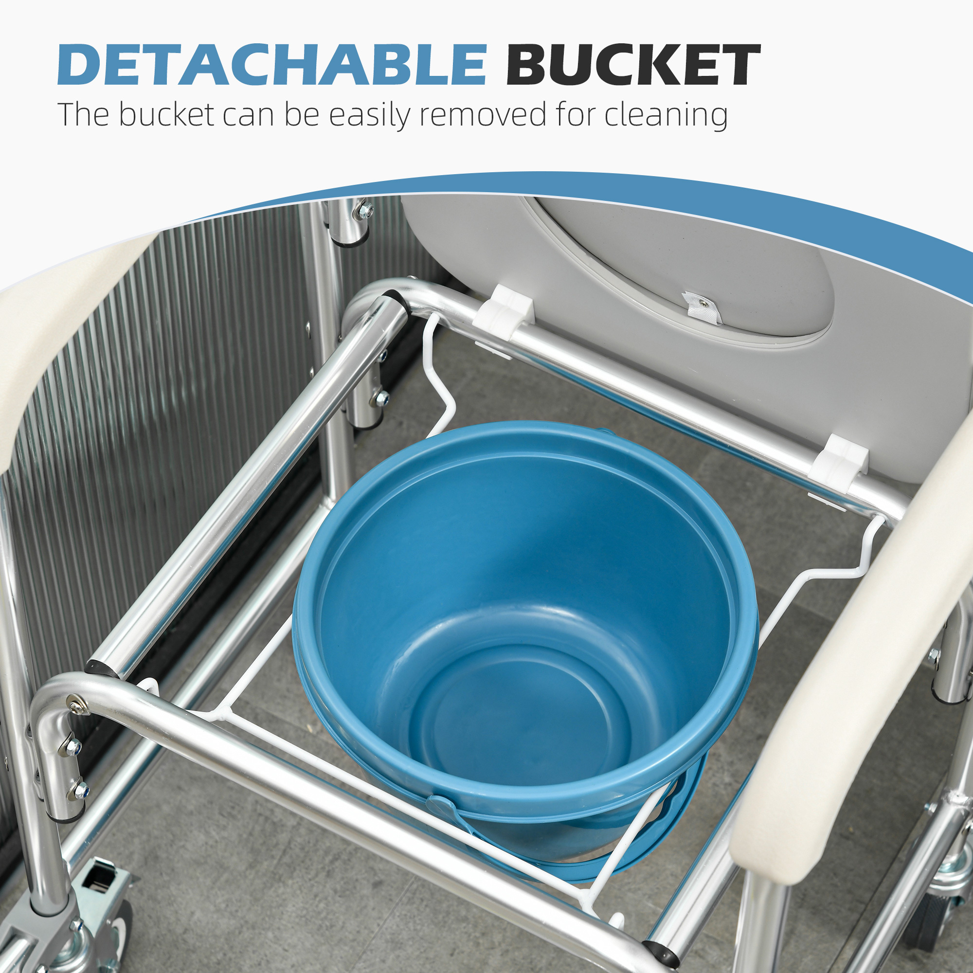 3 in 1 Shower Commode Wheelchair Transport - Temu