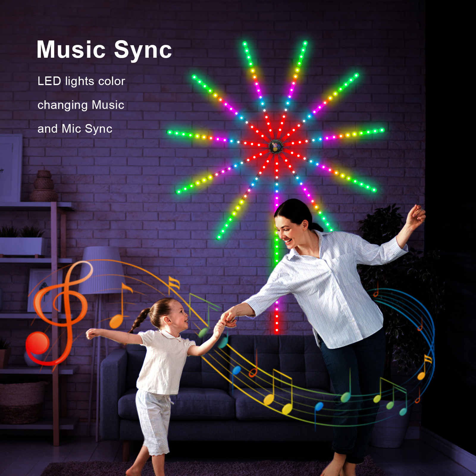 Led Rgb Smoke Lamp Light Music - Temu