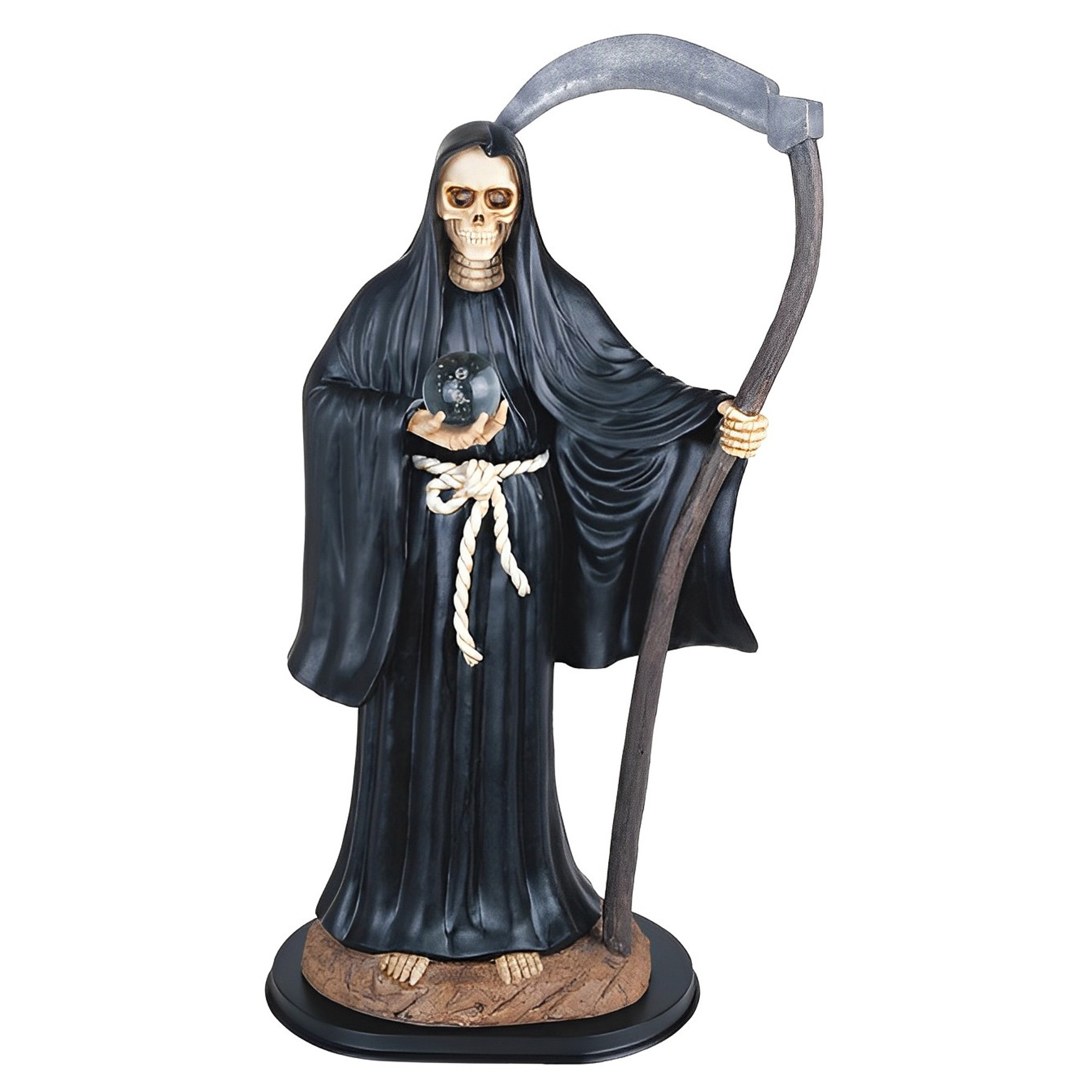 Ice 24"h Muerte Holding Scythe Statue Lady - Temu