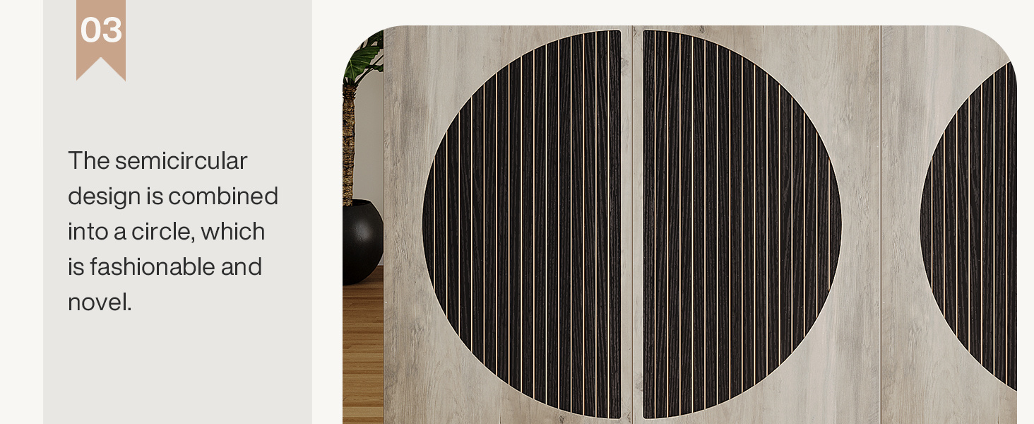 Farmhouse Sideboard Buffet Cabinet Storage - Temu