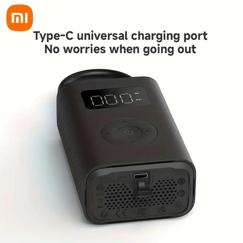 Xiaomi Portable Compressor, 150 Psi Tire Inflator For Car, Scooter ...