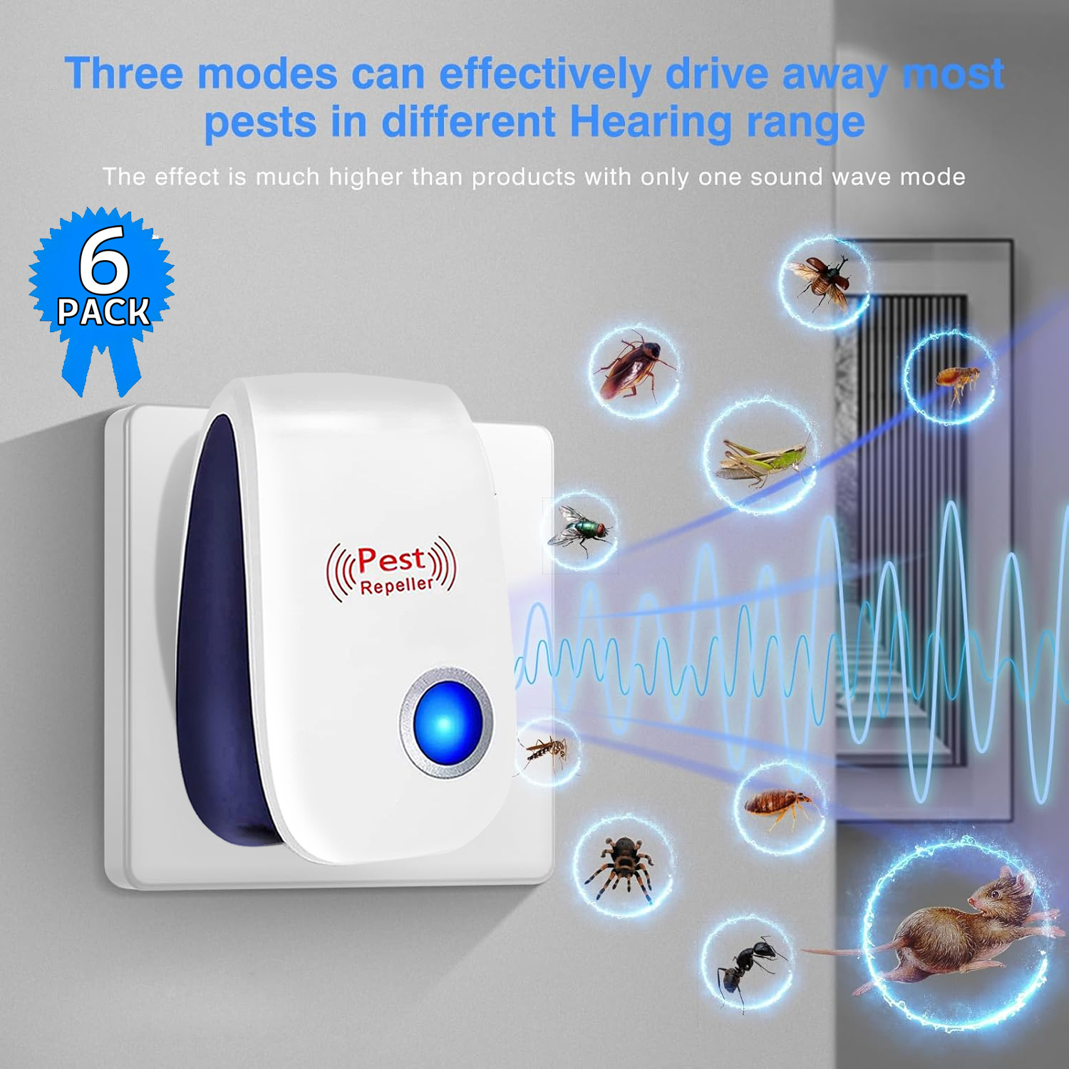 6 Killer Electronic Insect Repellent Insect - Temu