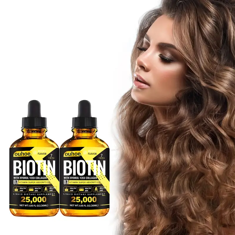 Aceite Cabello Nutritivo Biotina Cuidado Esencial Colágeno Temu