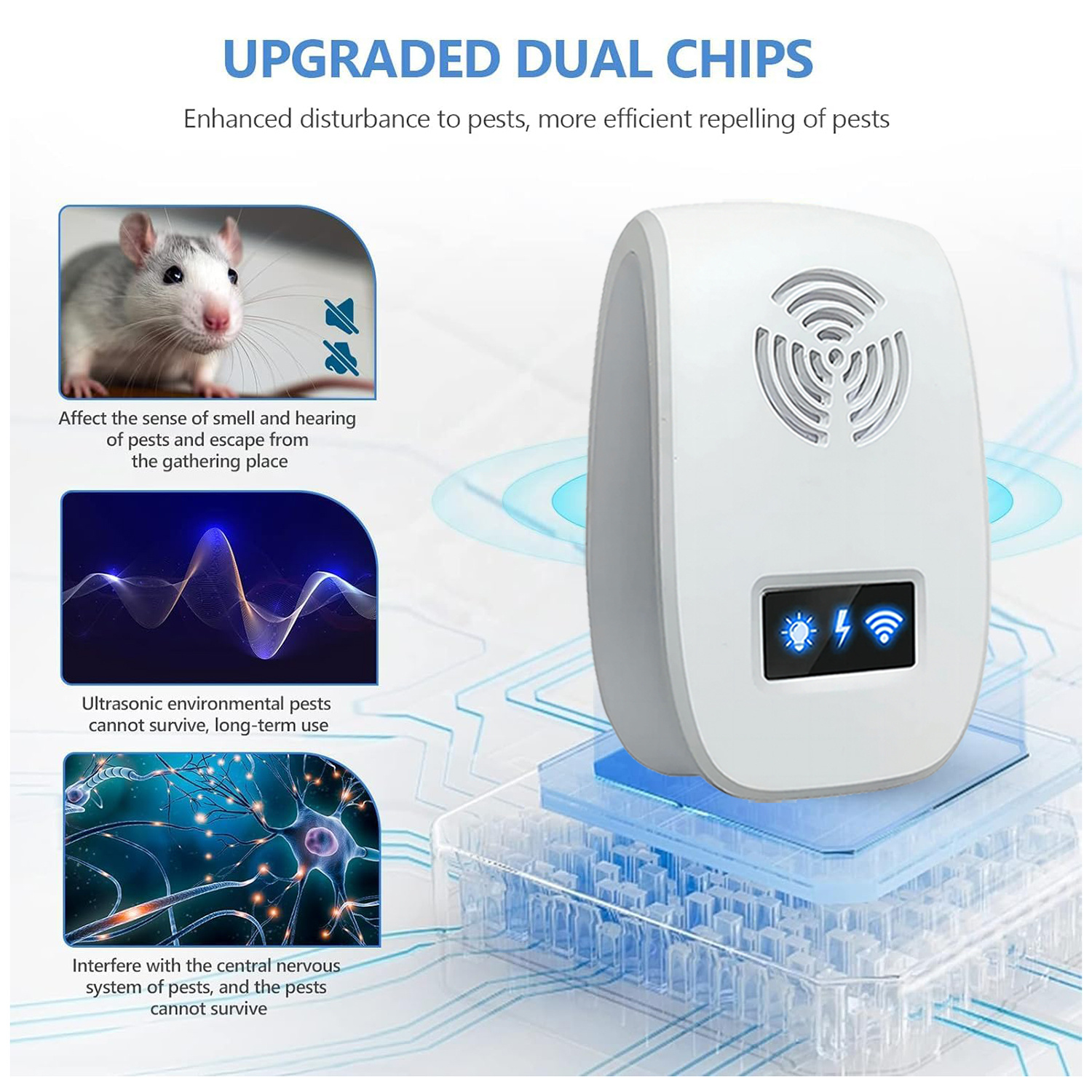 Insect Killer Ultrasonic Outdoor Ant Insecticide Pest - Temu