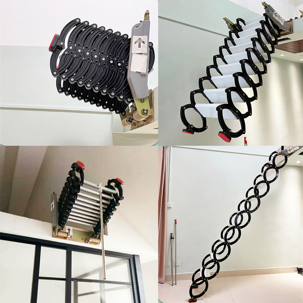 Telescopic Folding Ladder Narrow Wall Interlayer Small Wall - Temu