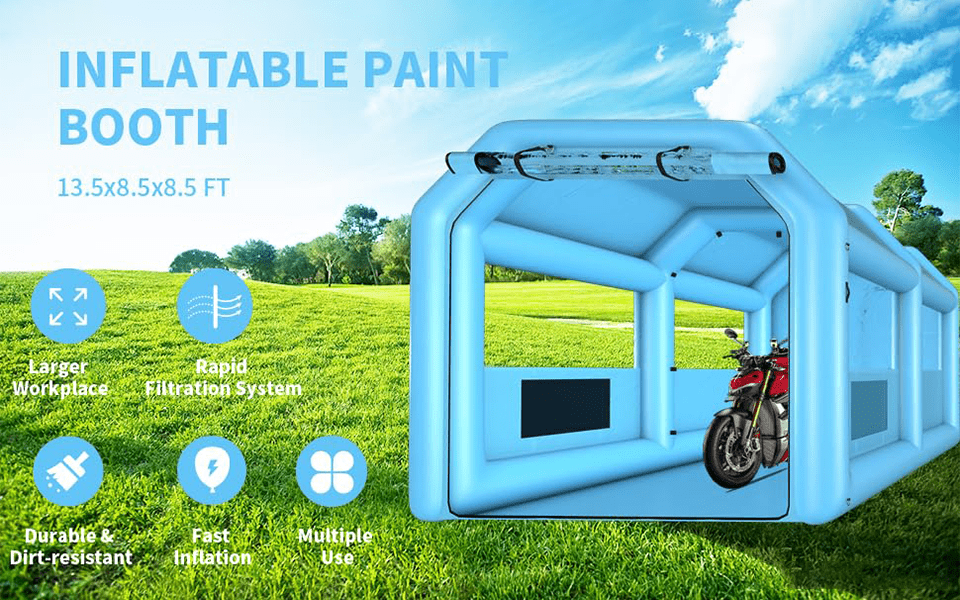 Inflatable Paint Booth Inflatable Spray Blower Air - Temu