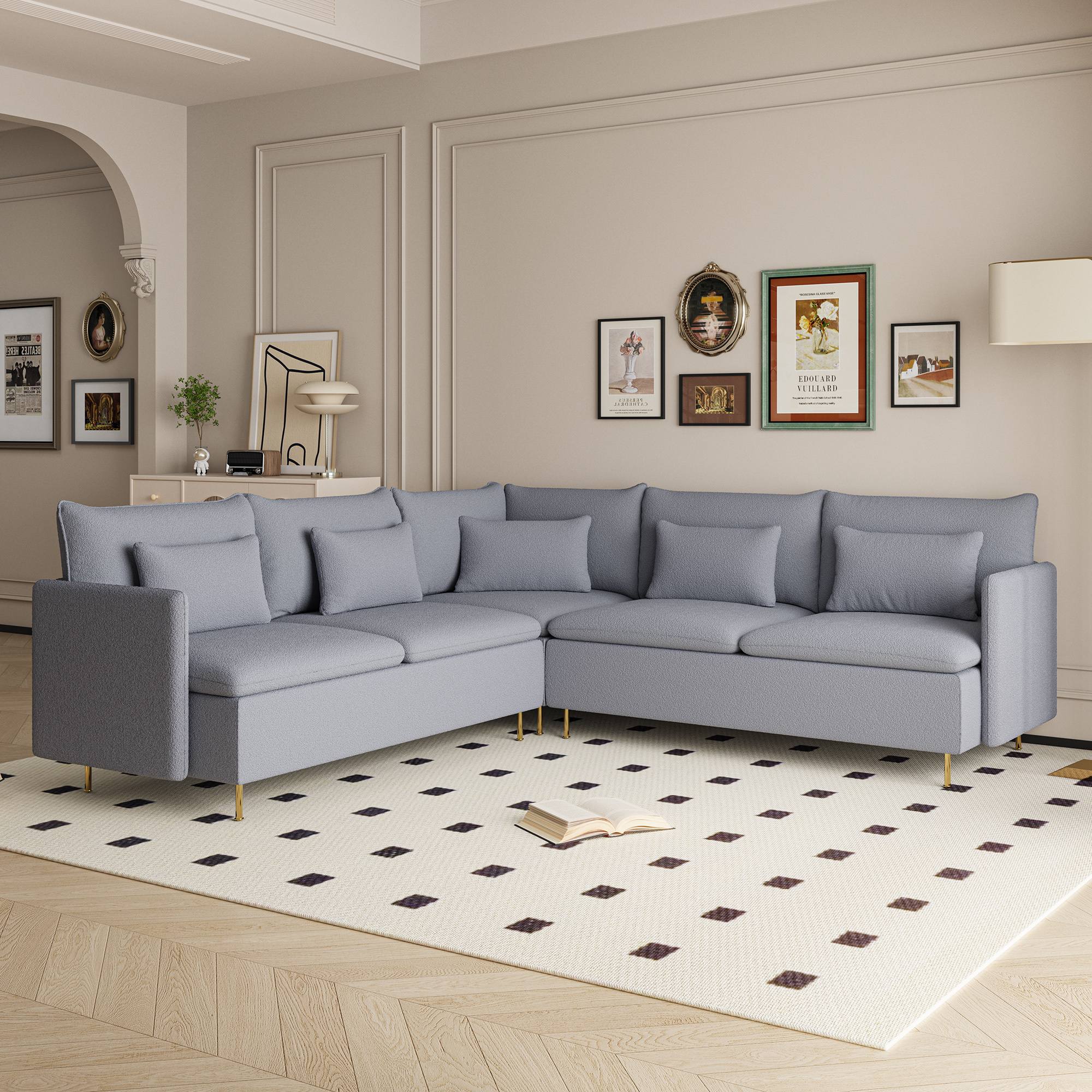 Modular Sectional Couch Corner L Shaped Sectional Sofa - Temu