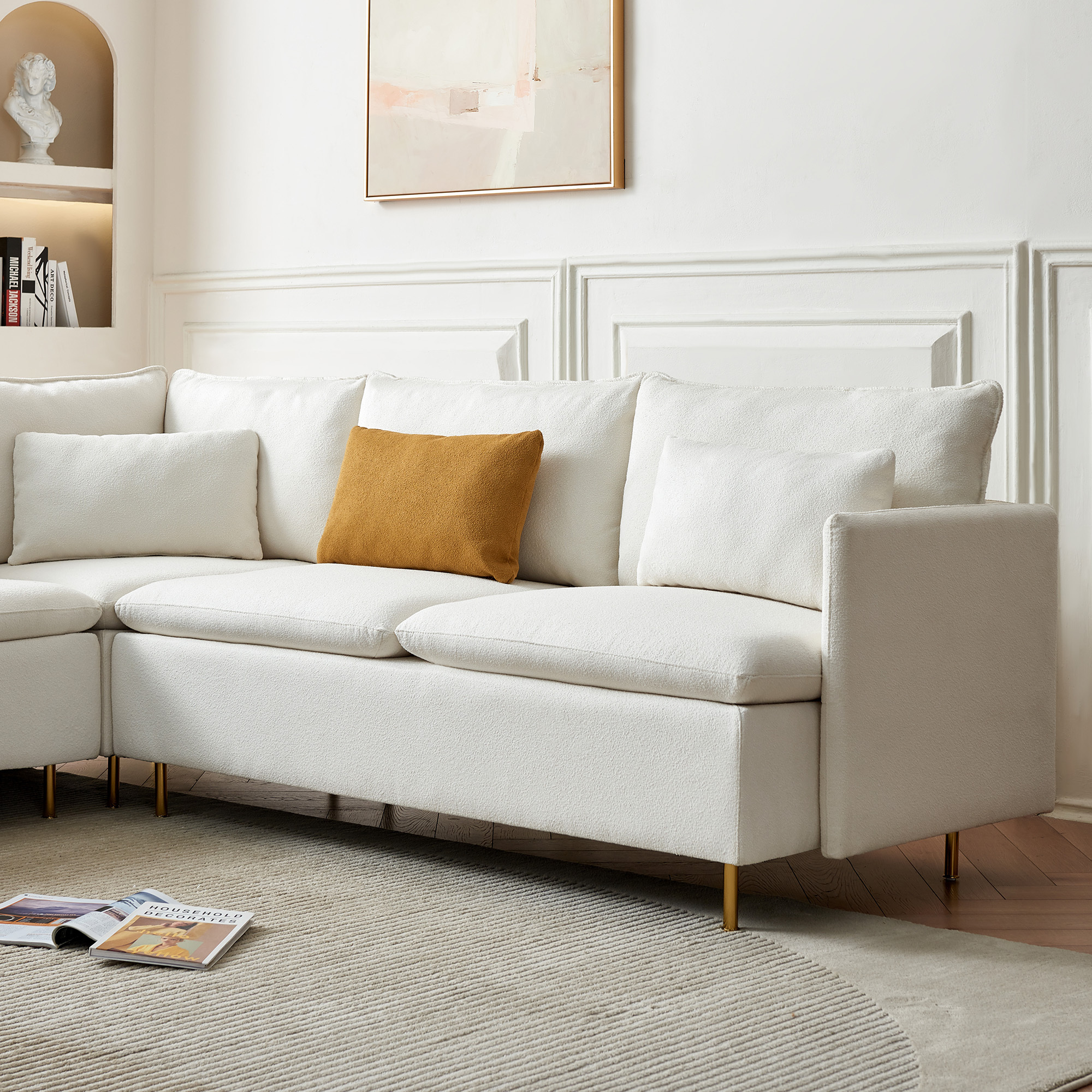 Modular Sectional Couch Corner L Shaped Sectional Sofa - Temu