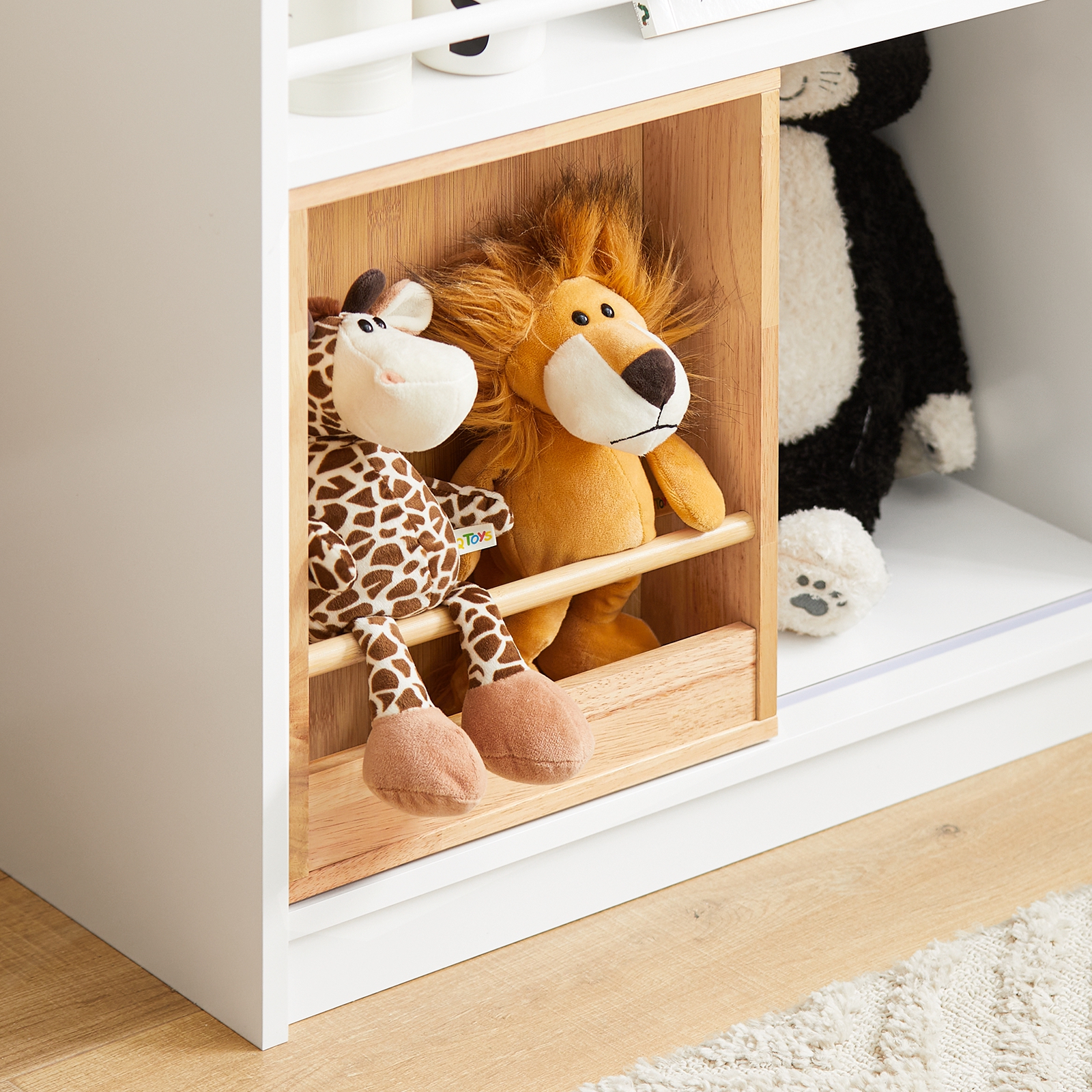 Children Kids Bookcase Book Shelf Toy Shelf Storage Display Shelf Rack ...