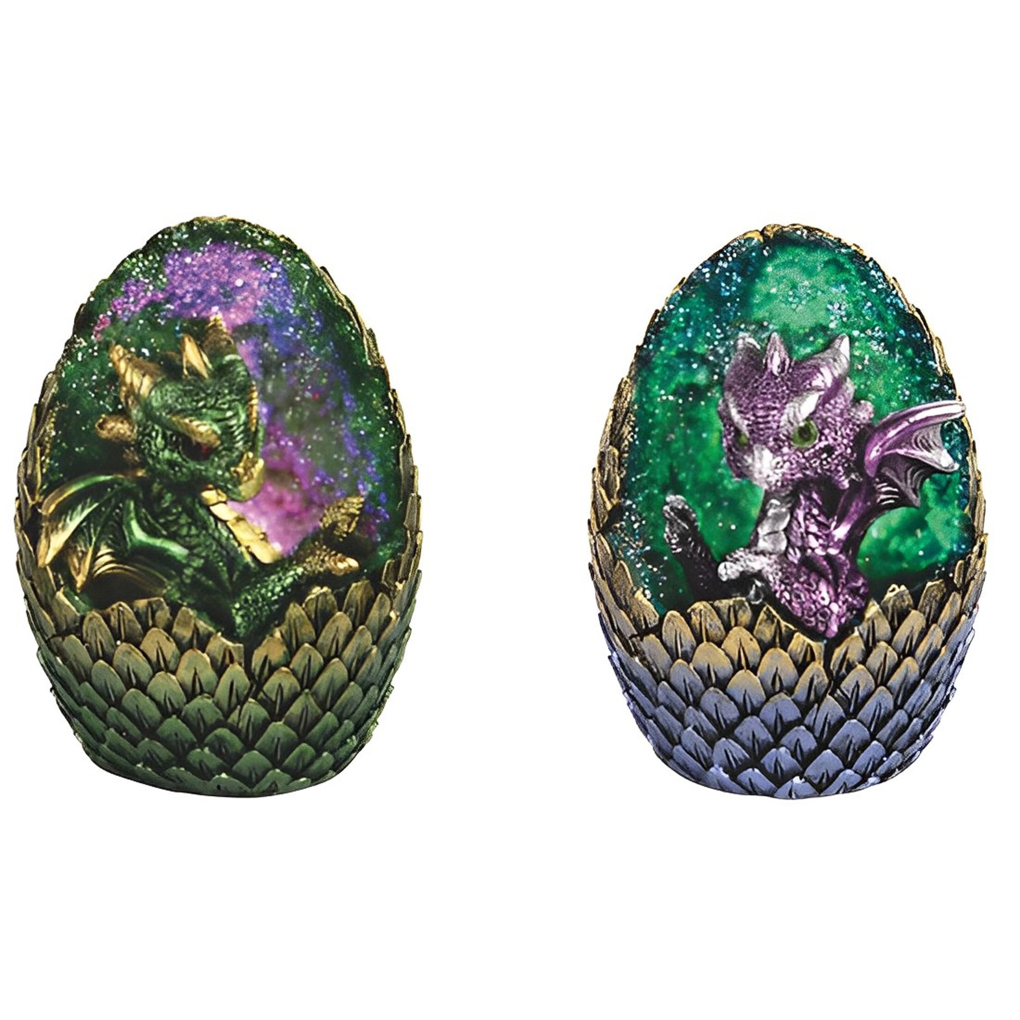 Ice Green Dragons In Egg Led Light 4.5"h - Temu