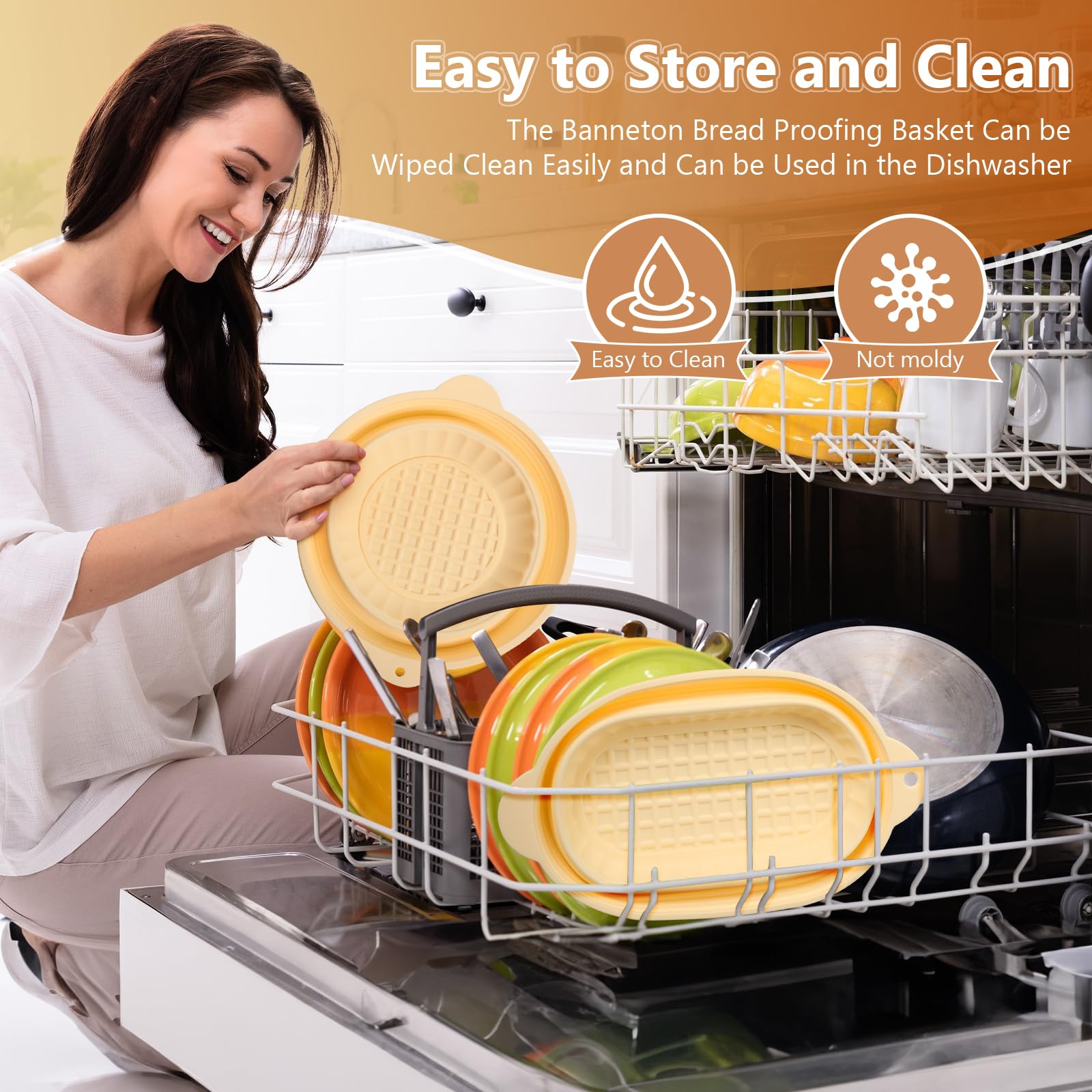 Sourdough Bread Baking Supplies 2 Silicone Bread - Temu