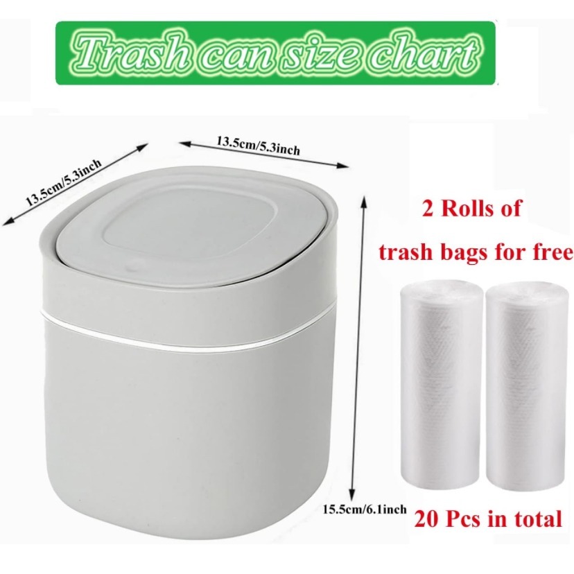Plastic Mini Trash Wastebasket Bathroom Vanity - Temu