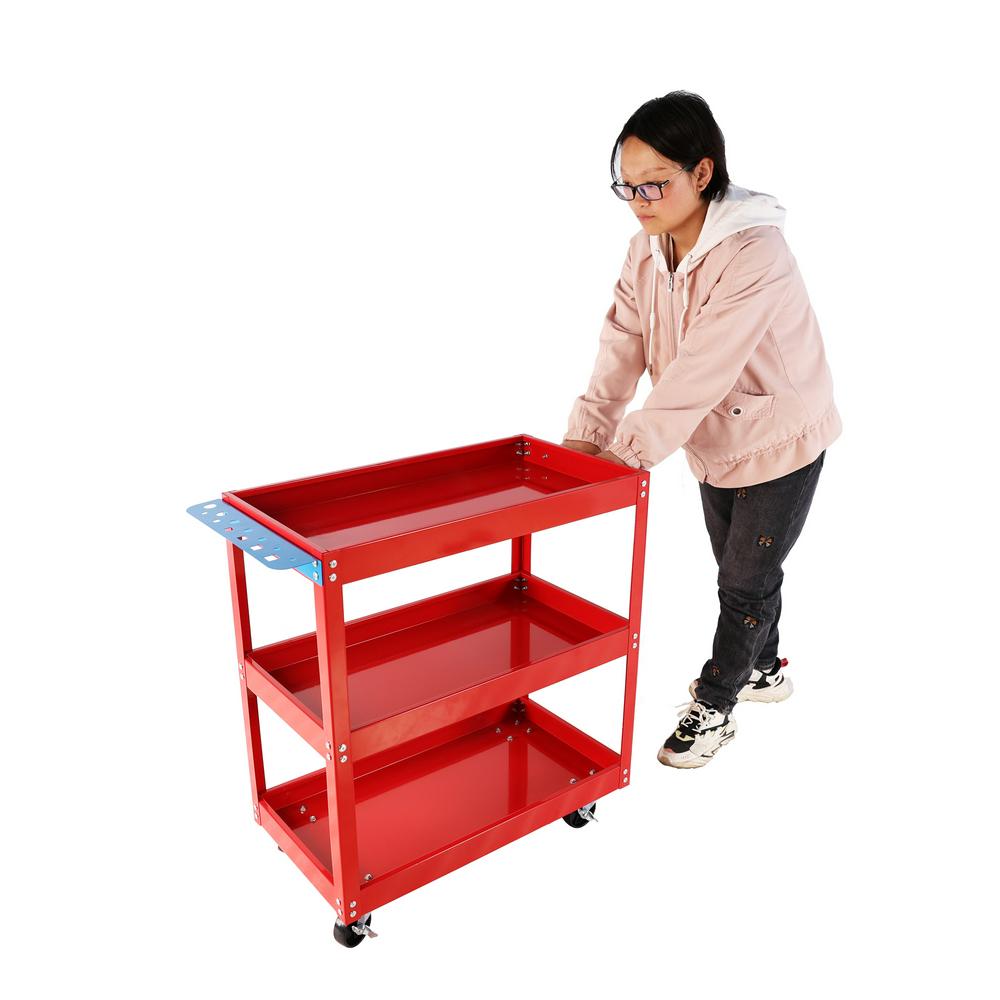 3 Tier Rolling Mechanic Tool Cart Heavy Duty Steel Utility - Temu