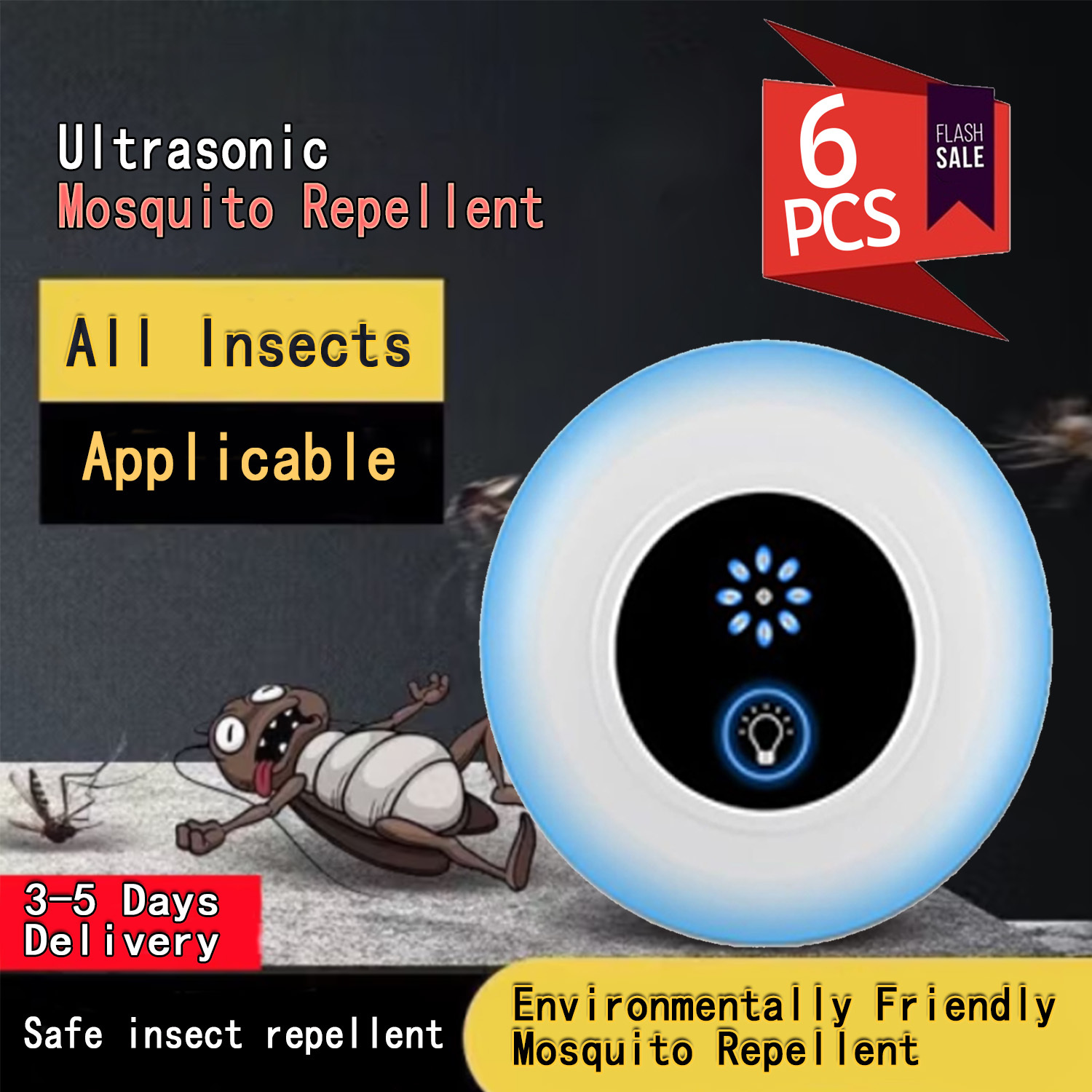 6 Killer Electronic Insect Repellent Insect - Temu