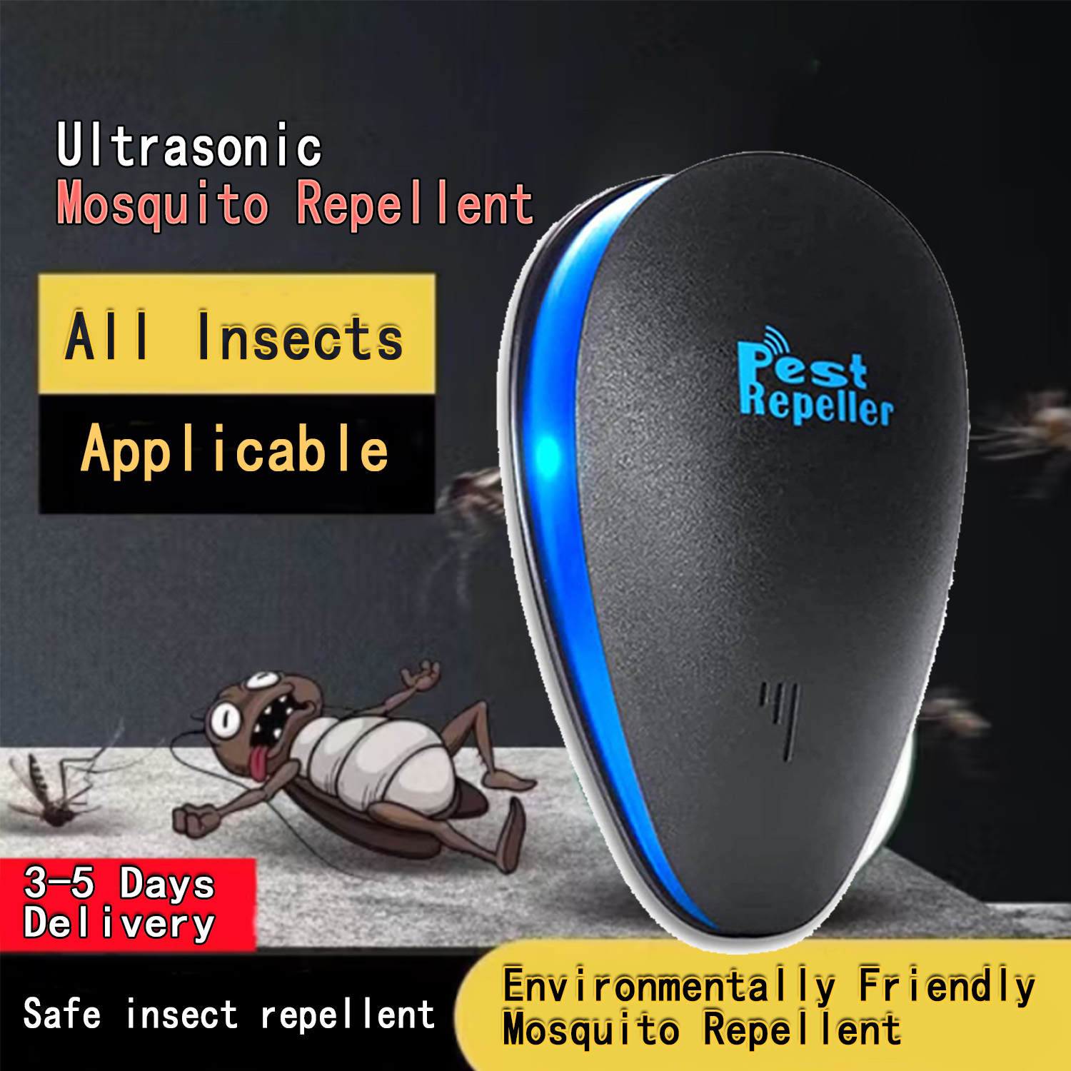 6 Killer, Electronic Insect Repellent Insect Killer Plug Indoor Pest ...