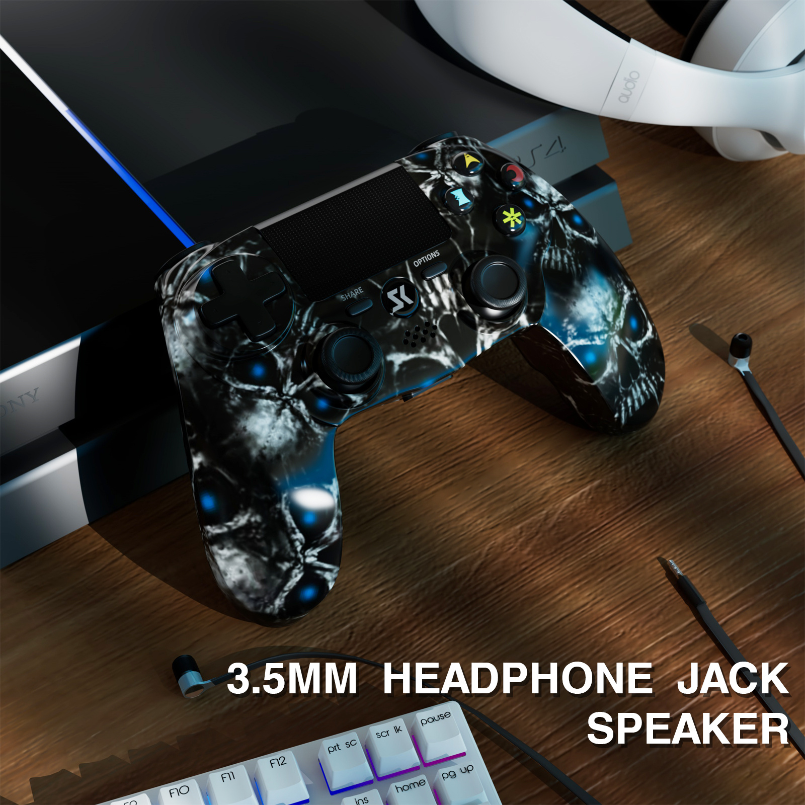 Wireless Game Controller Ps4/ps3/ /ios Ergonomic - Temu