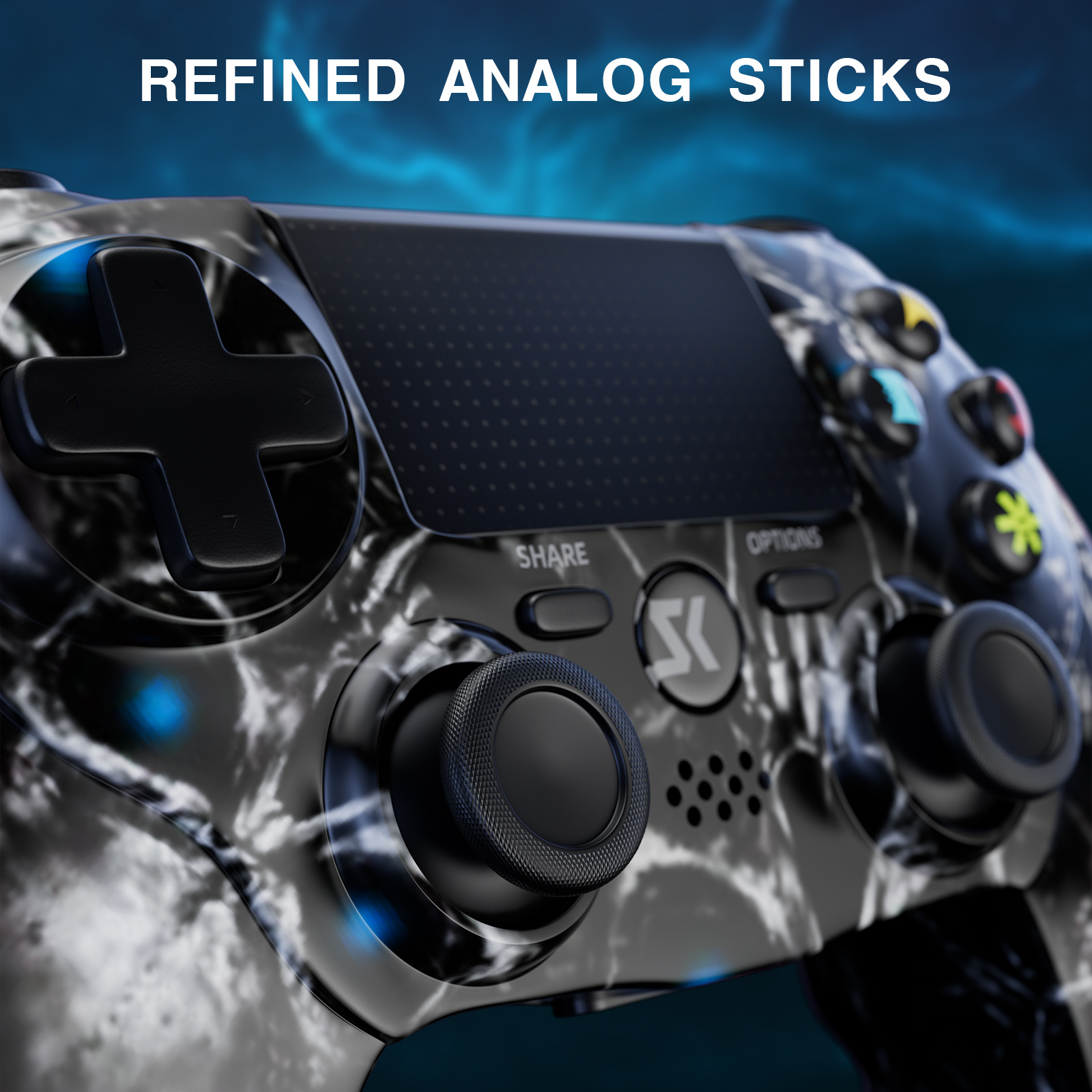 Wireless Game Controller Ps4/ps3/ /ios Ergonomic - Temu