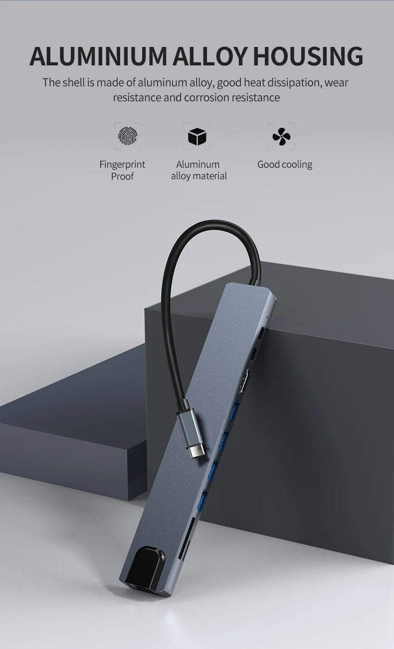Usb C Docking in 1 Usbc Hub Adapter 4k Hdtv - Temu