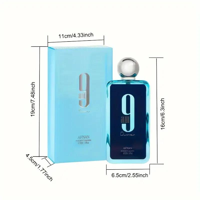 9am Cologne For Men Eau De Parfum For Men Spray Long Fragrance Perfume ...