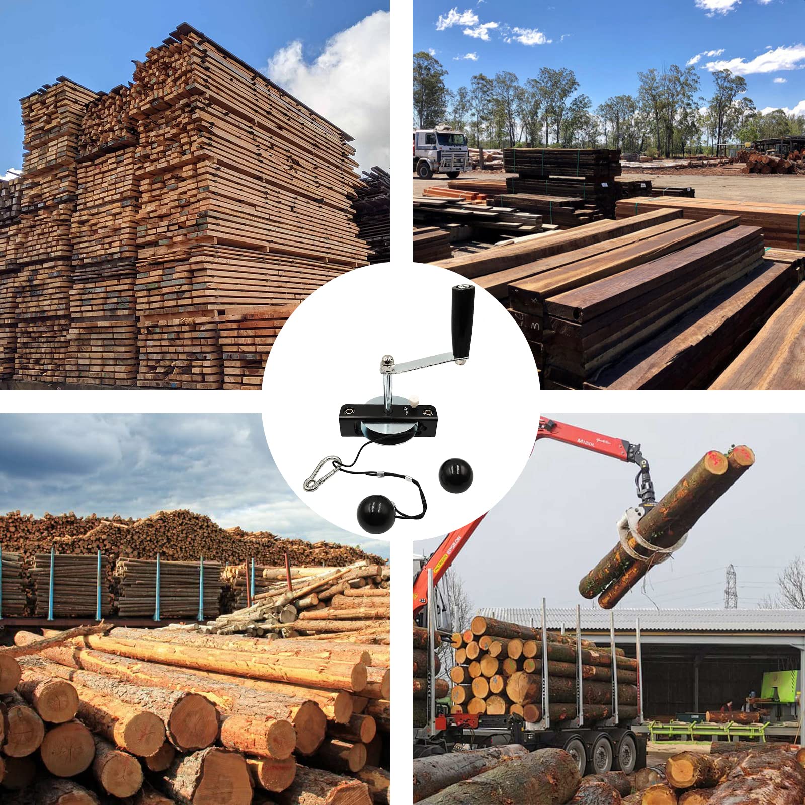 chainsaw mill winch equipment winch lever - Temu