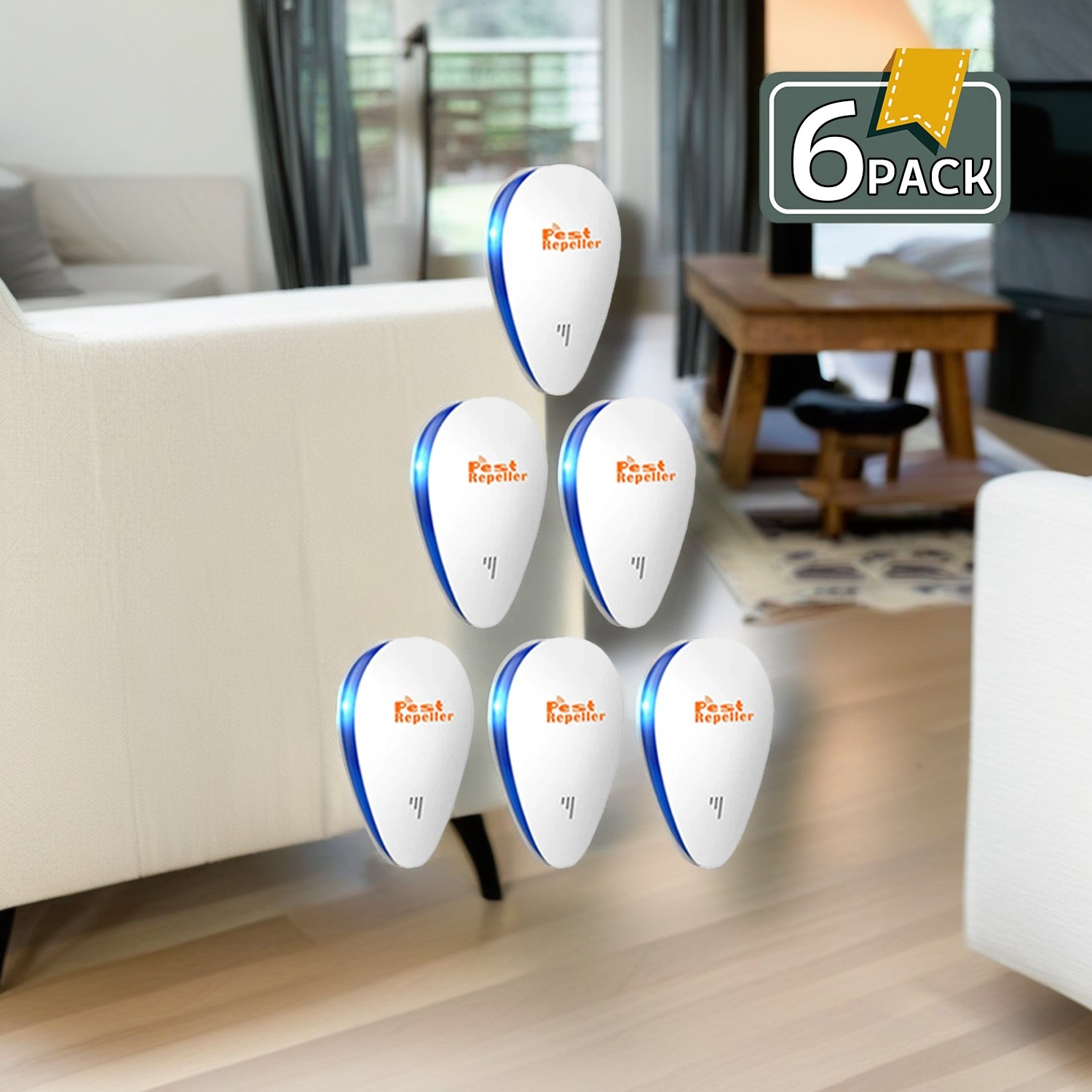 Ultrasonic Plug Insect Killer Indoor Anti flea Bug Mosquito - Temu