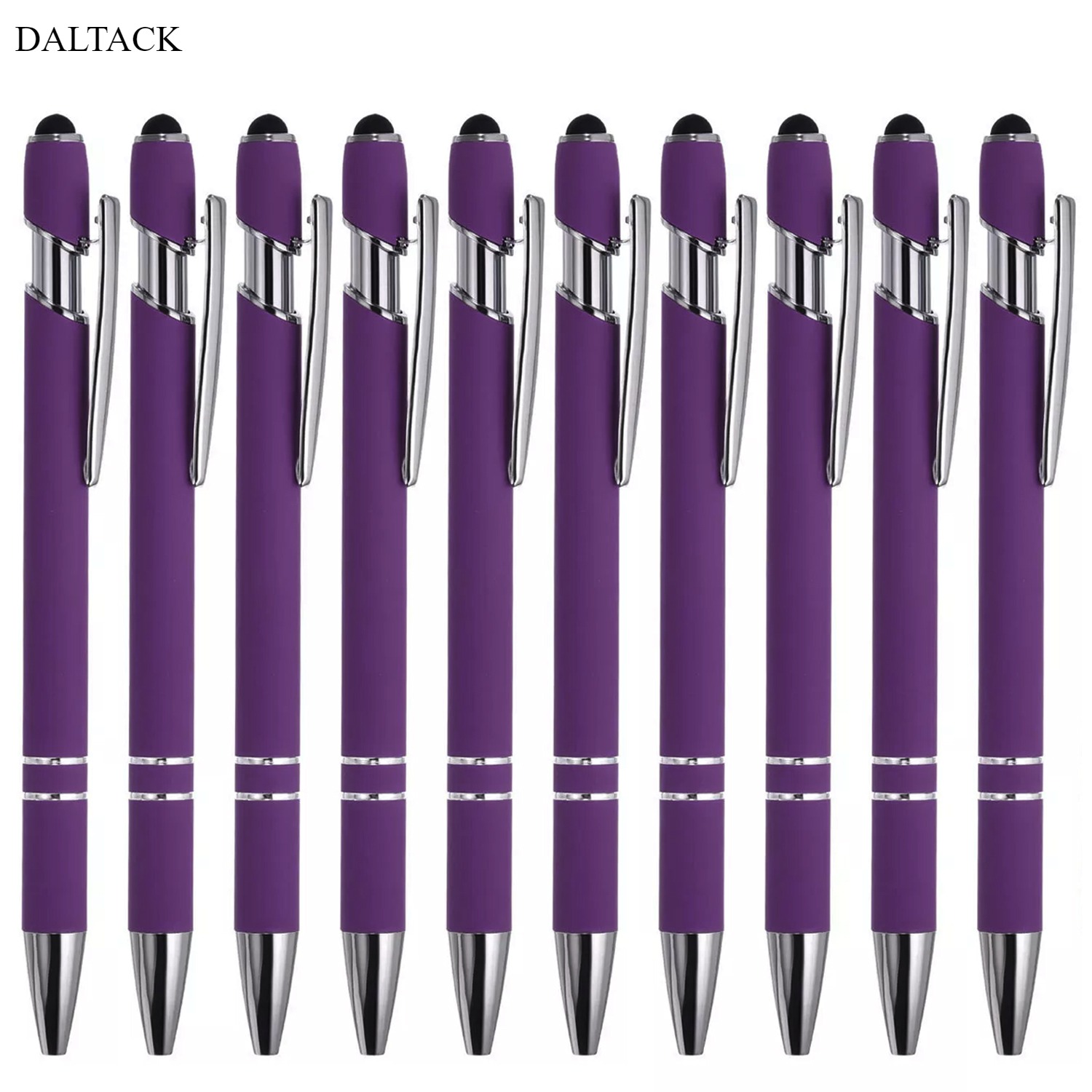 Purple Ballpoint Pens Medium Point Black Ink - Temu