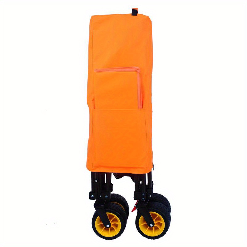 Big Large Capacity Folding Cart Extra Long Extender Wagon Cart Folding ...