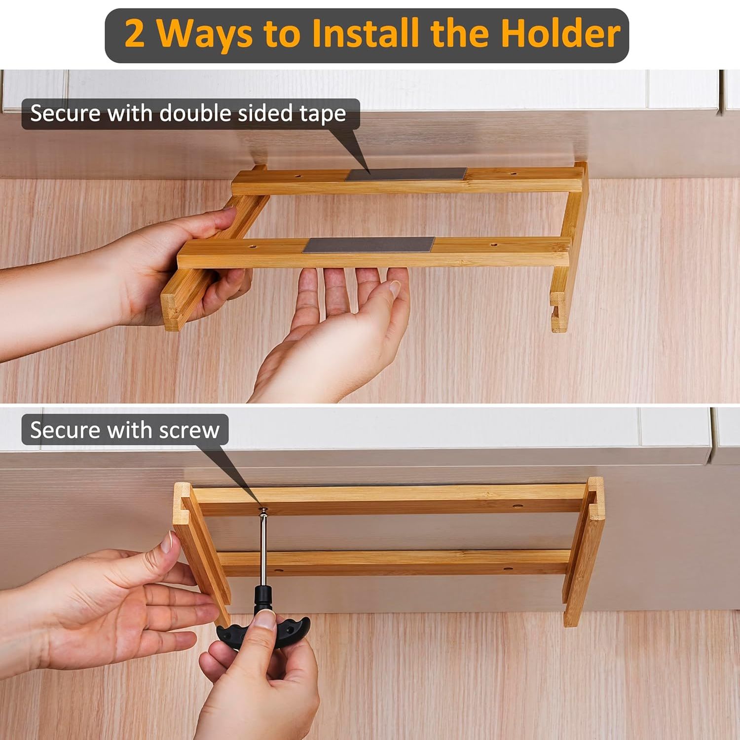 Bamboo Plate Caddy Cabinet Vertical Plate Dispenser Paper - Temu