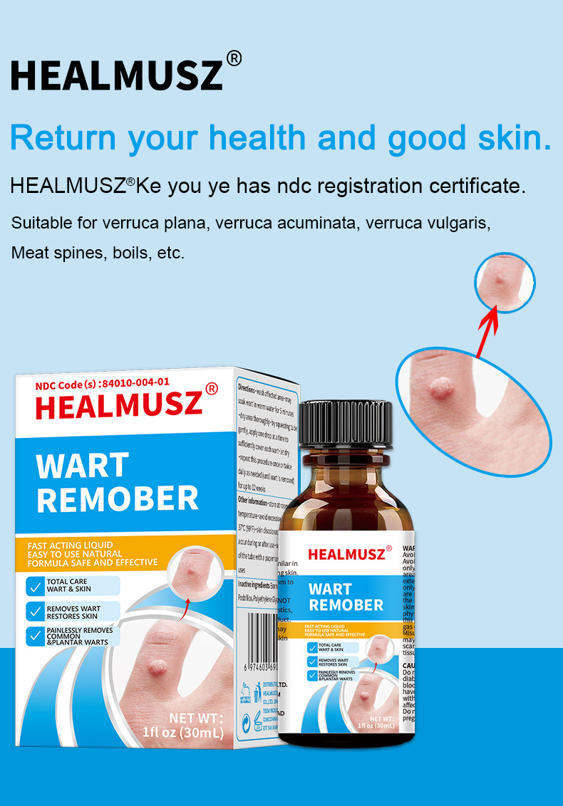 Wart Remover Common Warts Flat Warts Wart Removal Solution - Temu