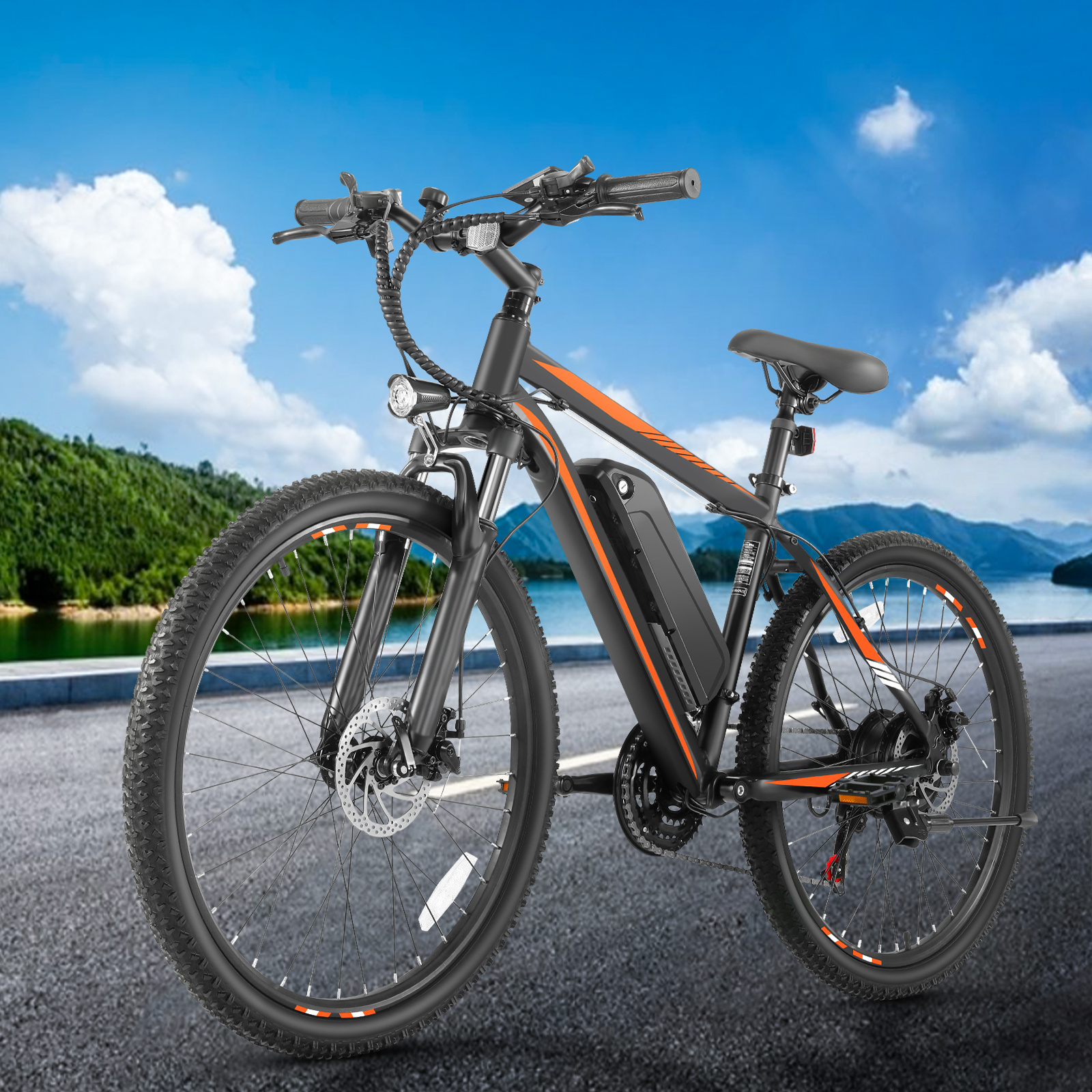 Electric Bike Adults Commuter Ebike 20mph 48v/374wh - Temu