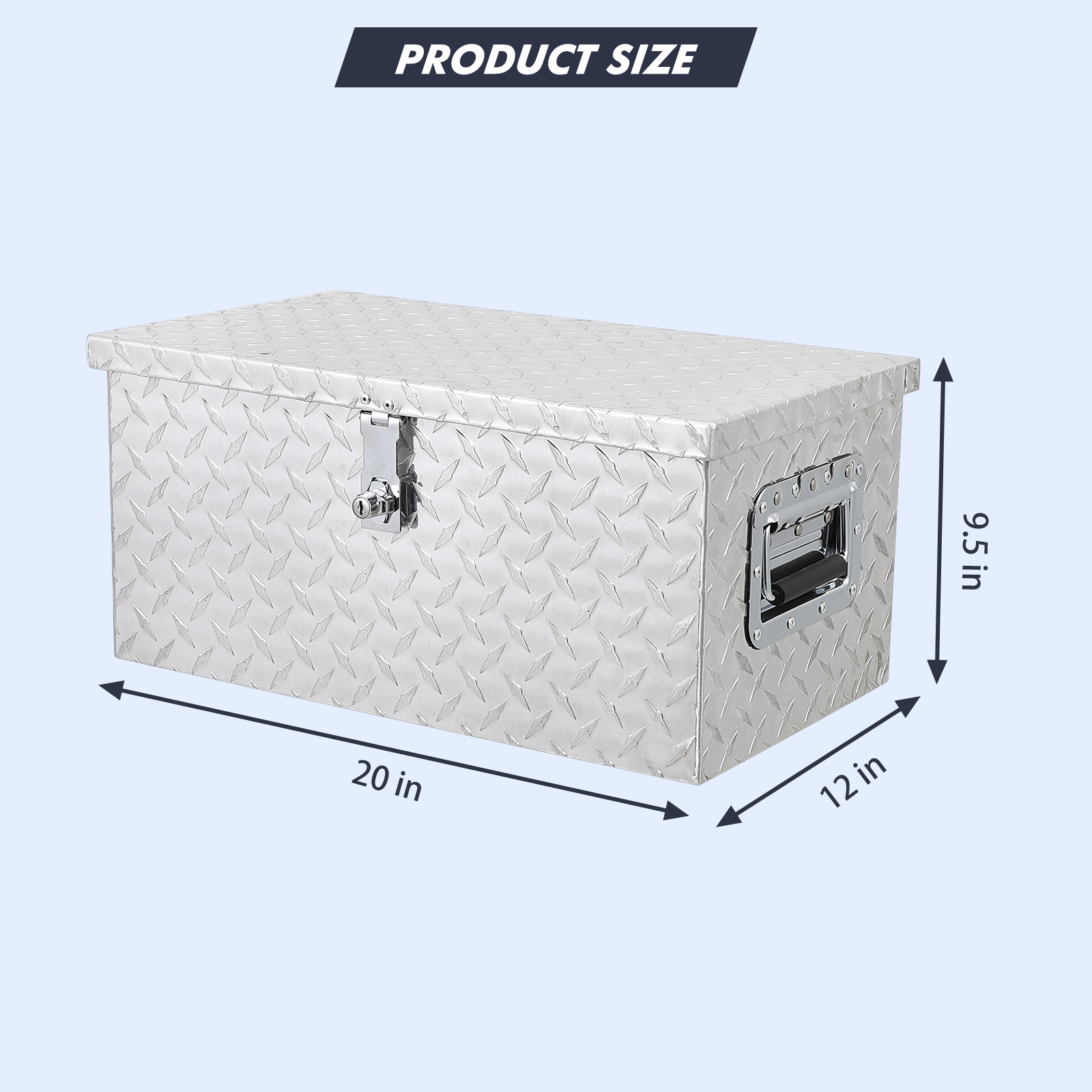 Aluminum Diamond Plate Tool Box Lock Keys Heavy Duty - Temu
