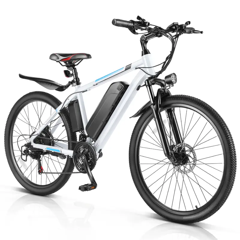 성인용 26인치 전기 자전거 500w피크 750w 브러시리스 모터가 장착된 20mph 전기 스쿠터 48v Temu